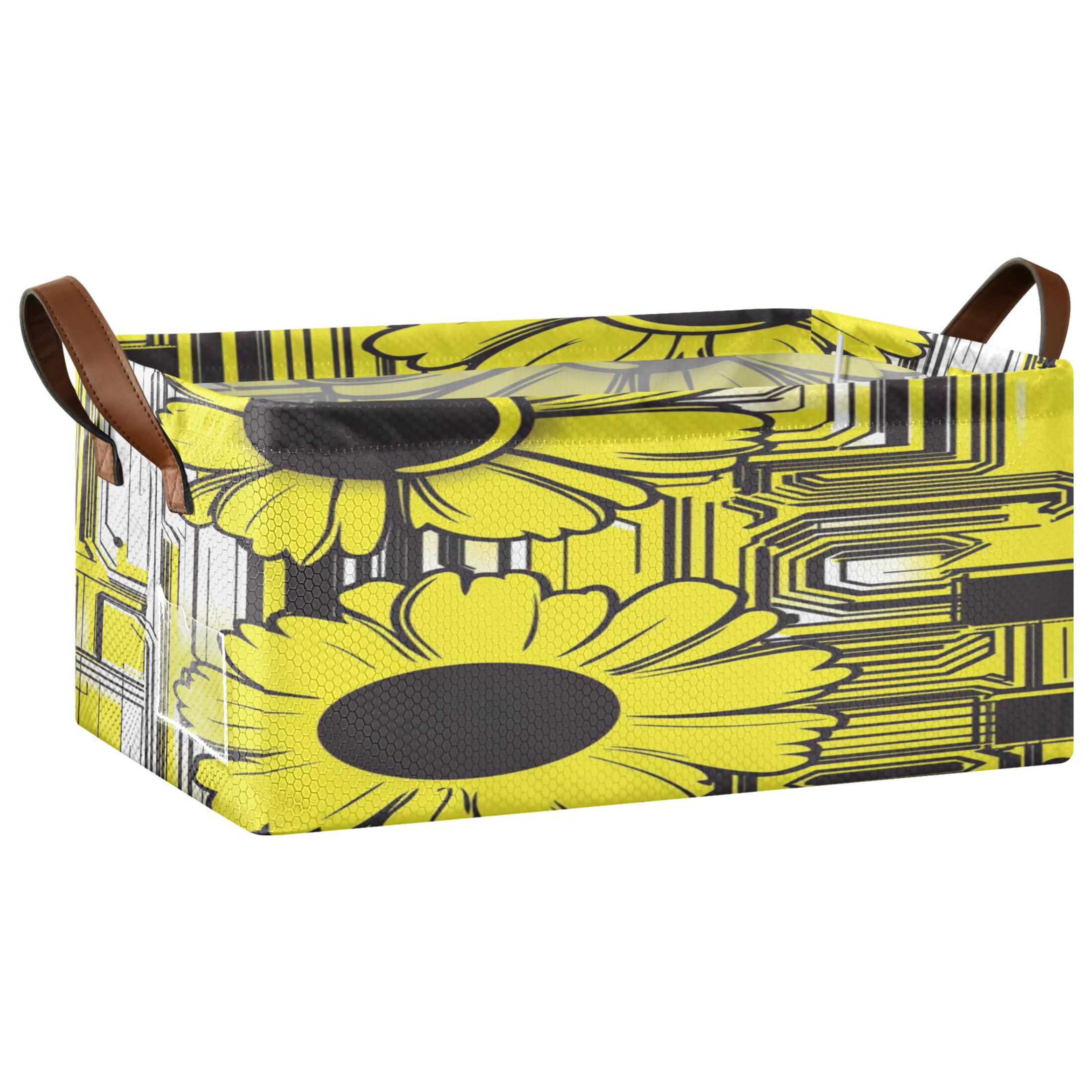 Circuit Flowers Open Home Storage Bins Foldable Metal Frame Shelf ...