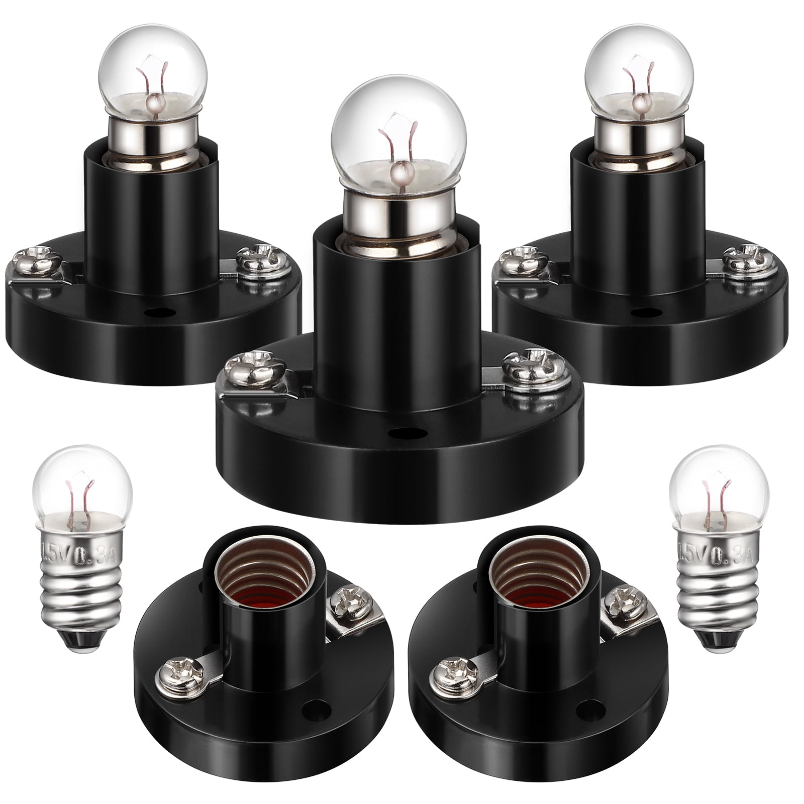 Circuit Light Bulb Night Light Screw Lamp Holder Student 3.00X3.00X1 ...