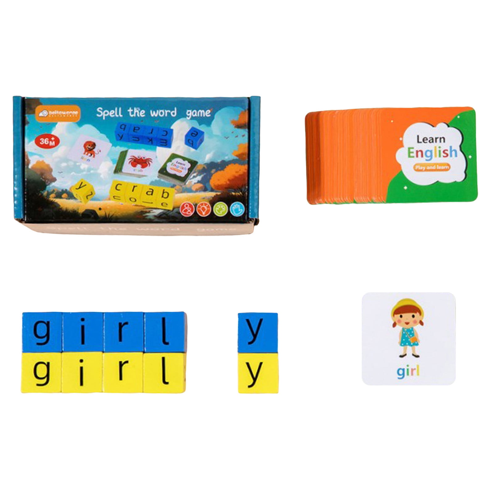 Circuit Maze Jr Wooden Card Word Spelling Toys Early Educational Toys ...