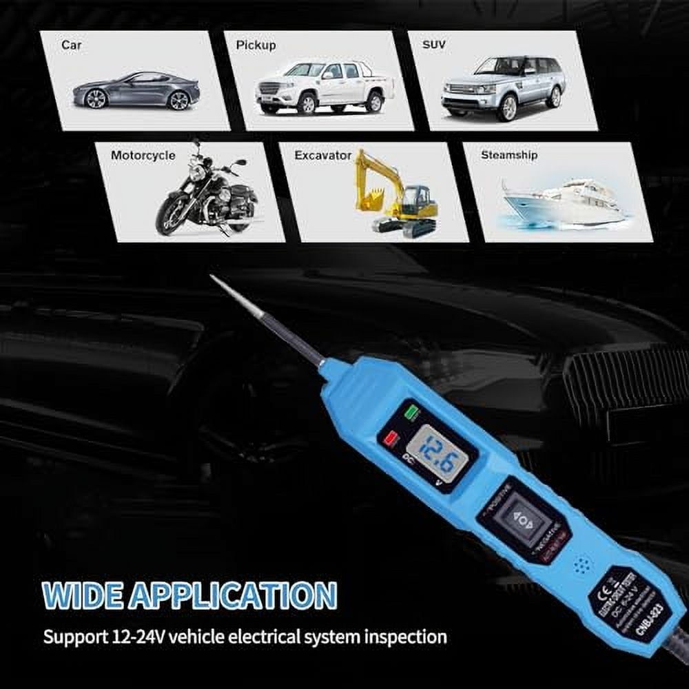 Circuit Tester, Automotive Electric Circuit Tester with Voltage Display ...