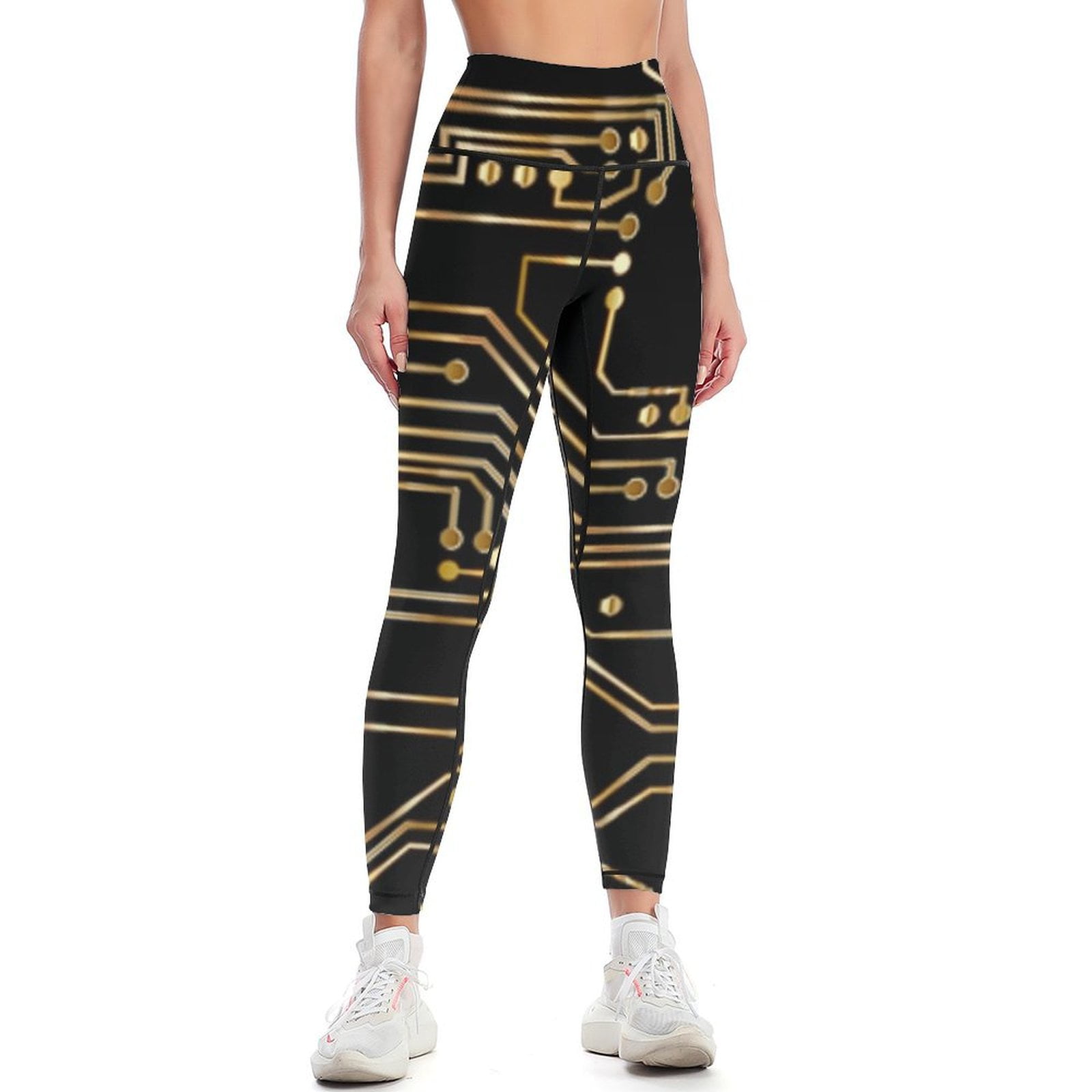 Circuit board Leggings Jogger pants legings for fitness woman gym ...