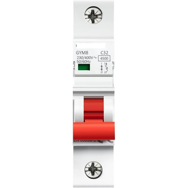 Circuit breaker single phase MCB 220V 400V mini circuit breaker C type ...