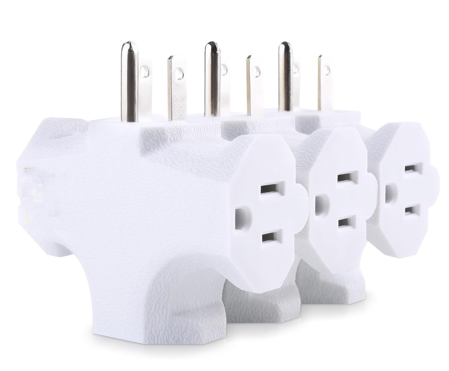 Circuit plug adapter 15A 1875W, 3-core 3-socket adapter, Power ...