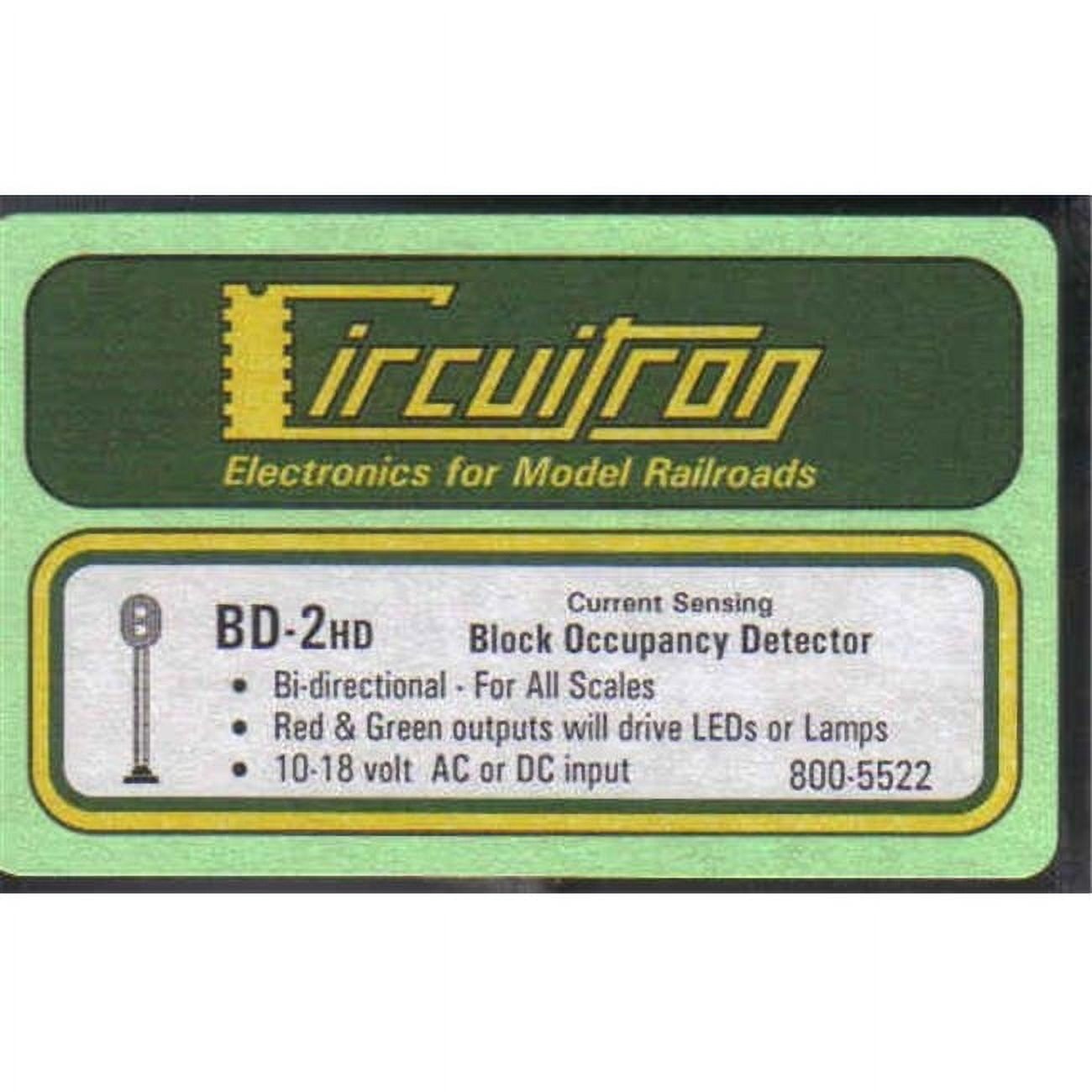 Circuitron CIR5522 BD-2HD Block Occupancy Detector - Walmart.com