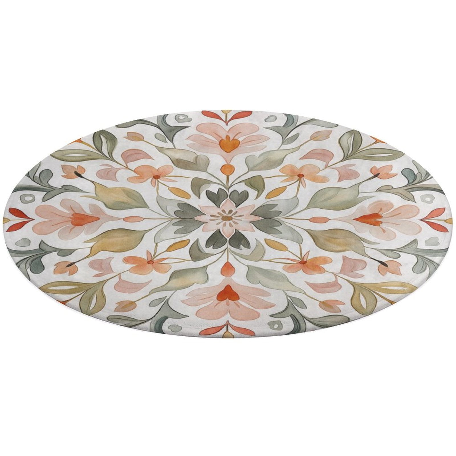 Circular Carpet Floor Mat Bohemian Color Living Room Sofa Room Bed Rug ...