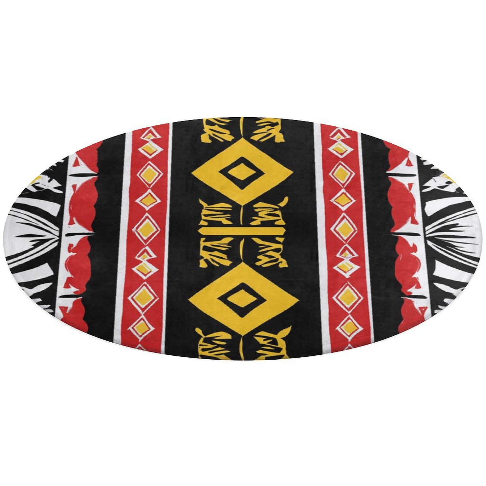 Circular Carpet Floor Mat Bohemian Pattern Living Room Sofa Room Bed ...