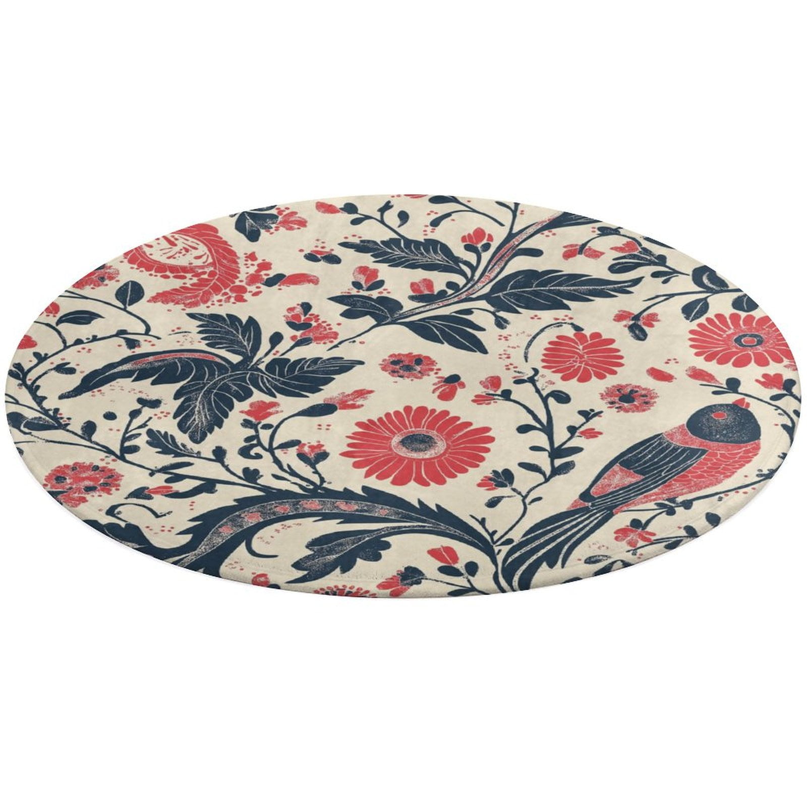 Circular Carpet Floor Mat Bohemian Pattern Living Room Sofa Room Bed ...