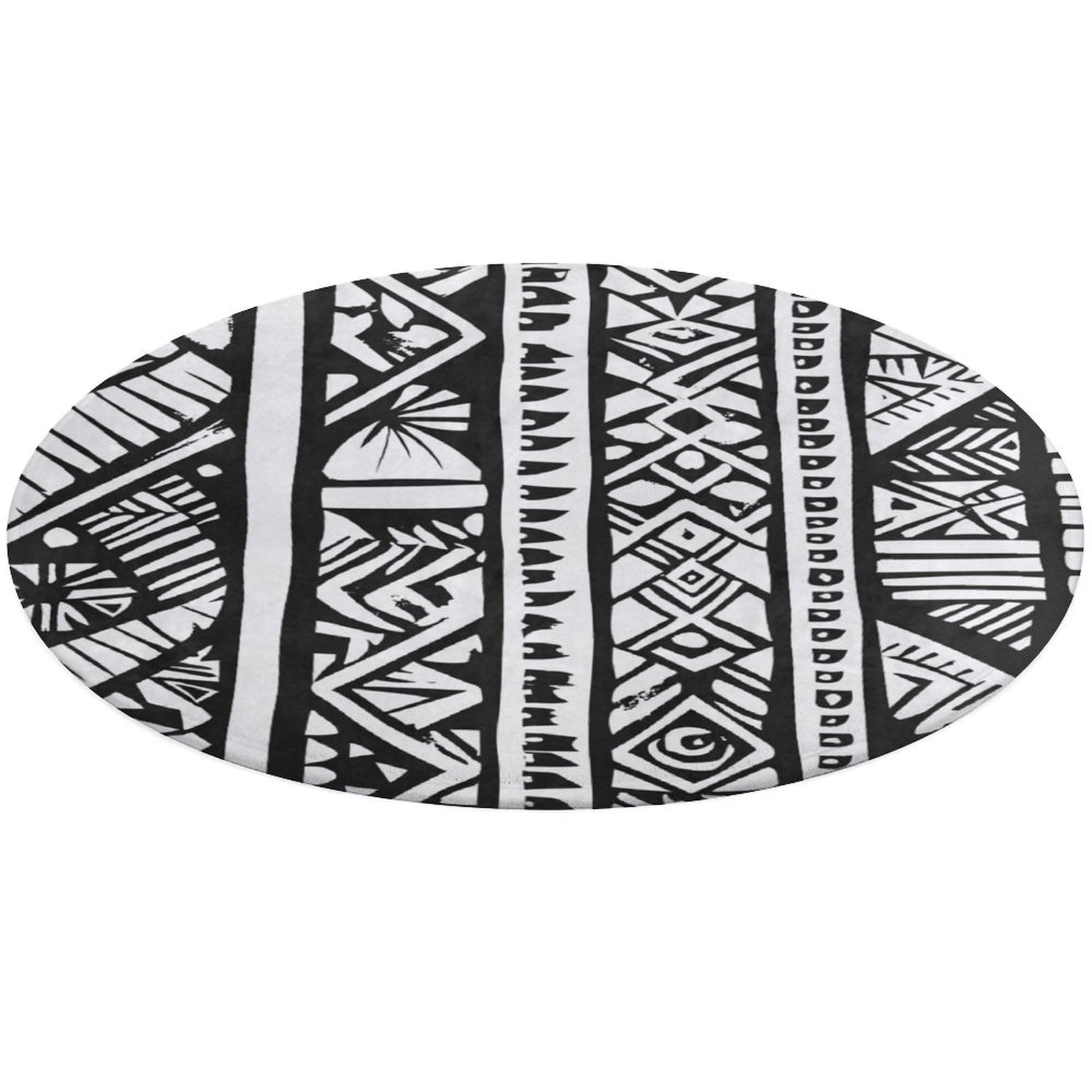 Circular Carpet Floor Mat Bohemian Pattern Living Room Sofa Room Bed ...