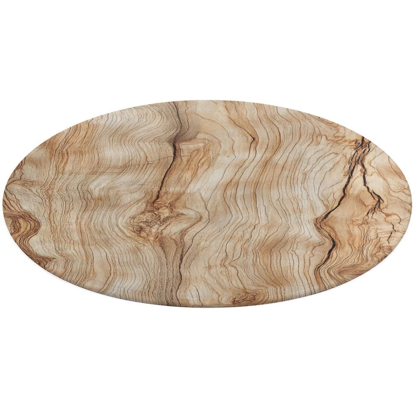 Circular Carpet Floor Mat Wood Grain Texture Living Room Sofa Room Bed ...