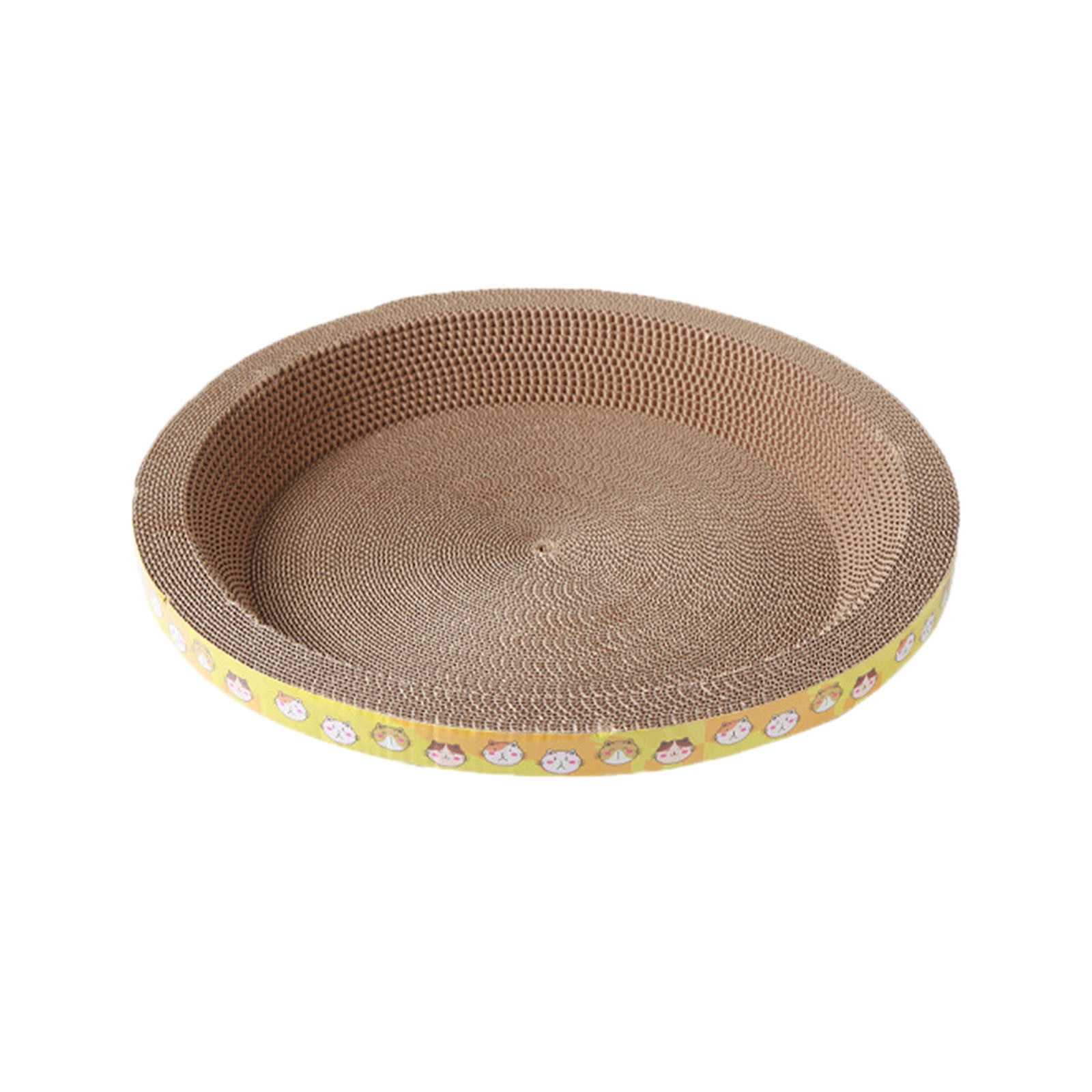 Circular Corrugated Cat Scratcher with Scratching Board Pet Furniture ...