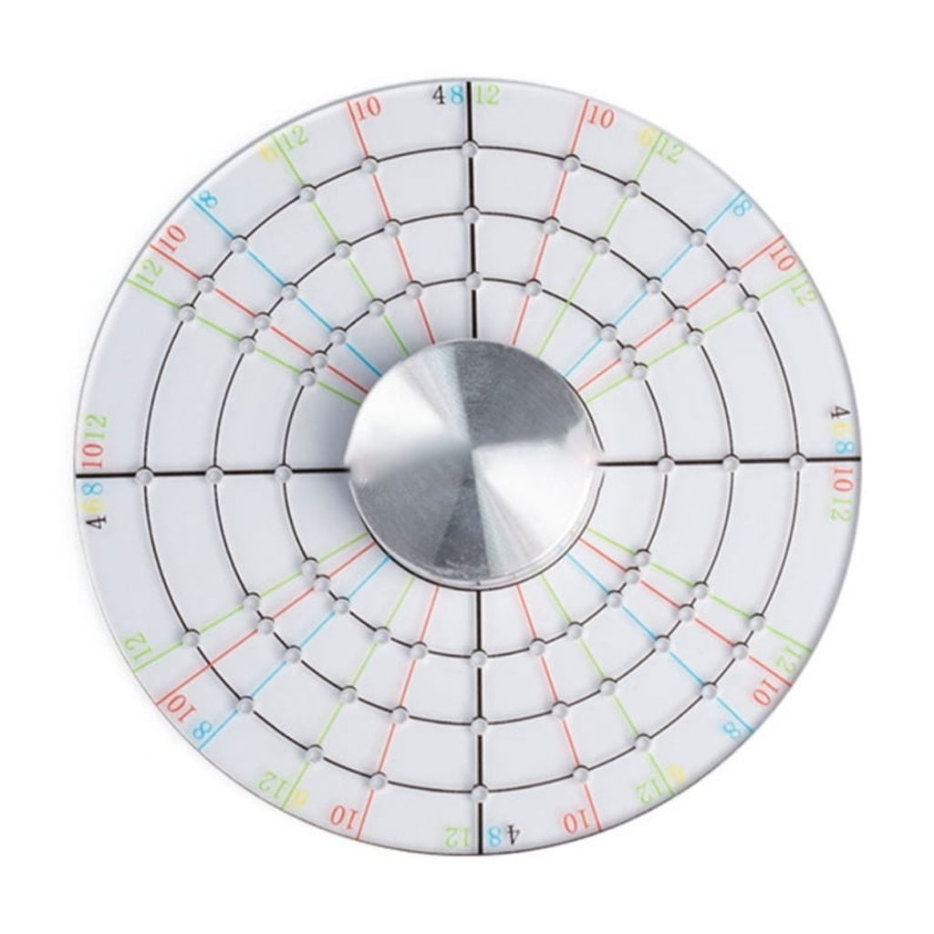 Circular Divider Pottery Supplies Acrylic Ceramic Round Divider ...