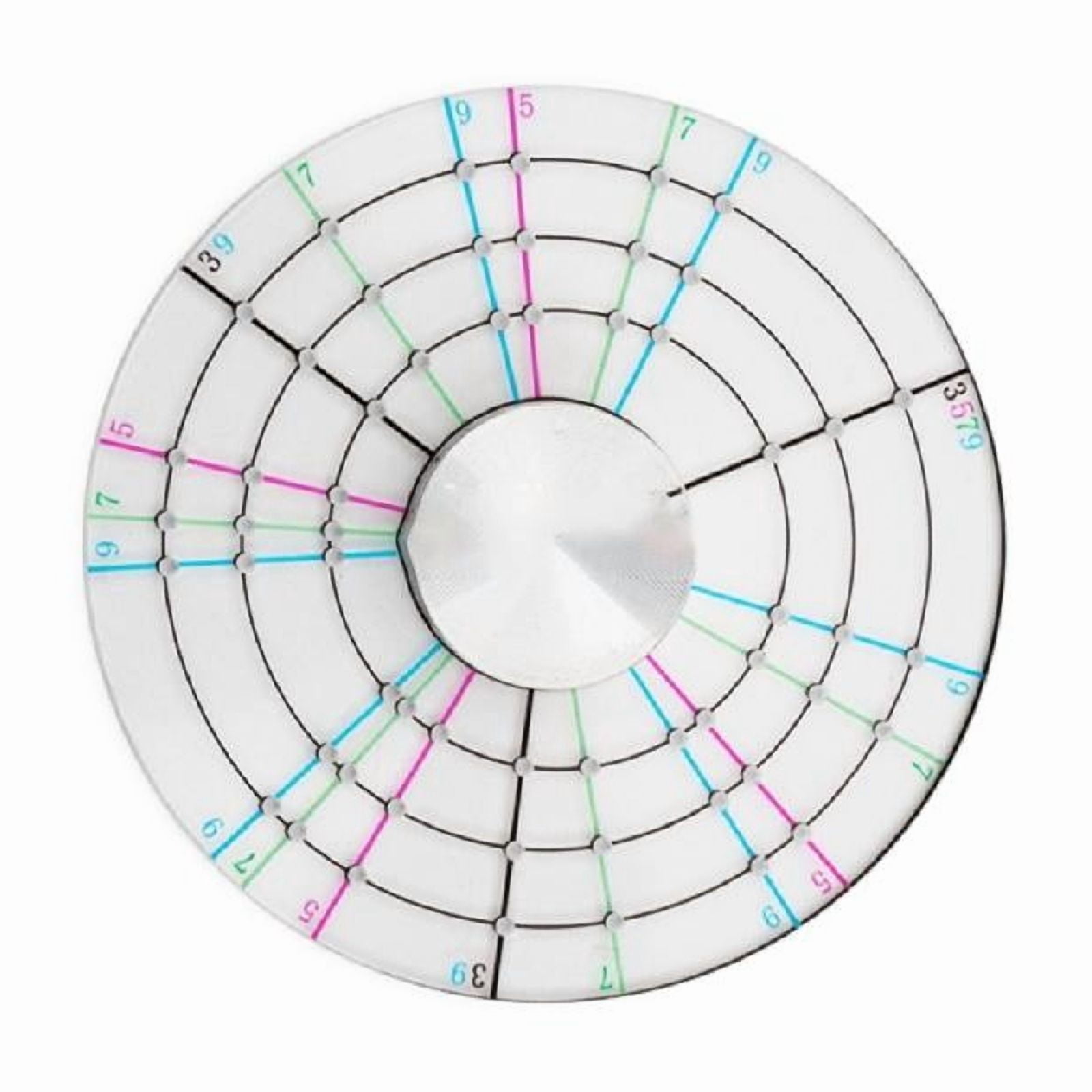 Circular Divider Pottery Trimming Shaping Tool Acrylic Clay Round ...