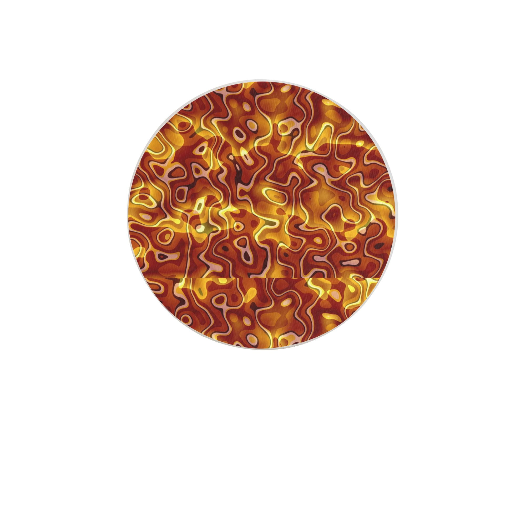 Circular Drink Coasters Set Cool Camouflage Pattern Beautiful Home ...