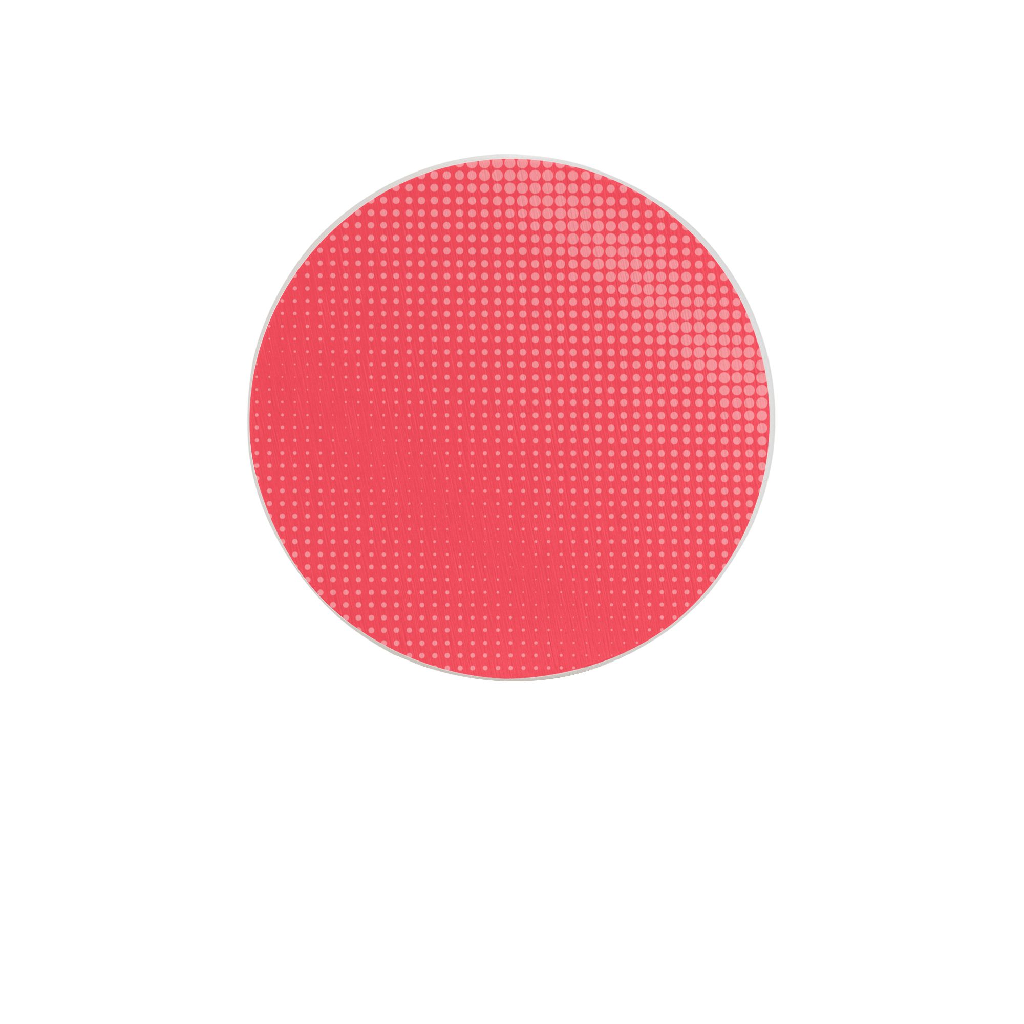 Circular Drink Coasters Set Red Pink Wave Dot Background Beautiful Home ...
