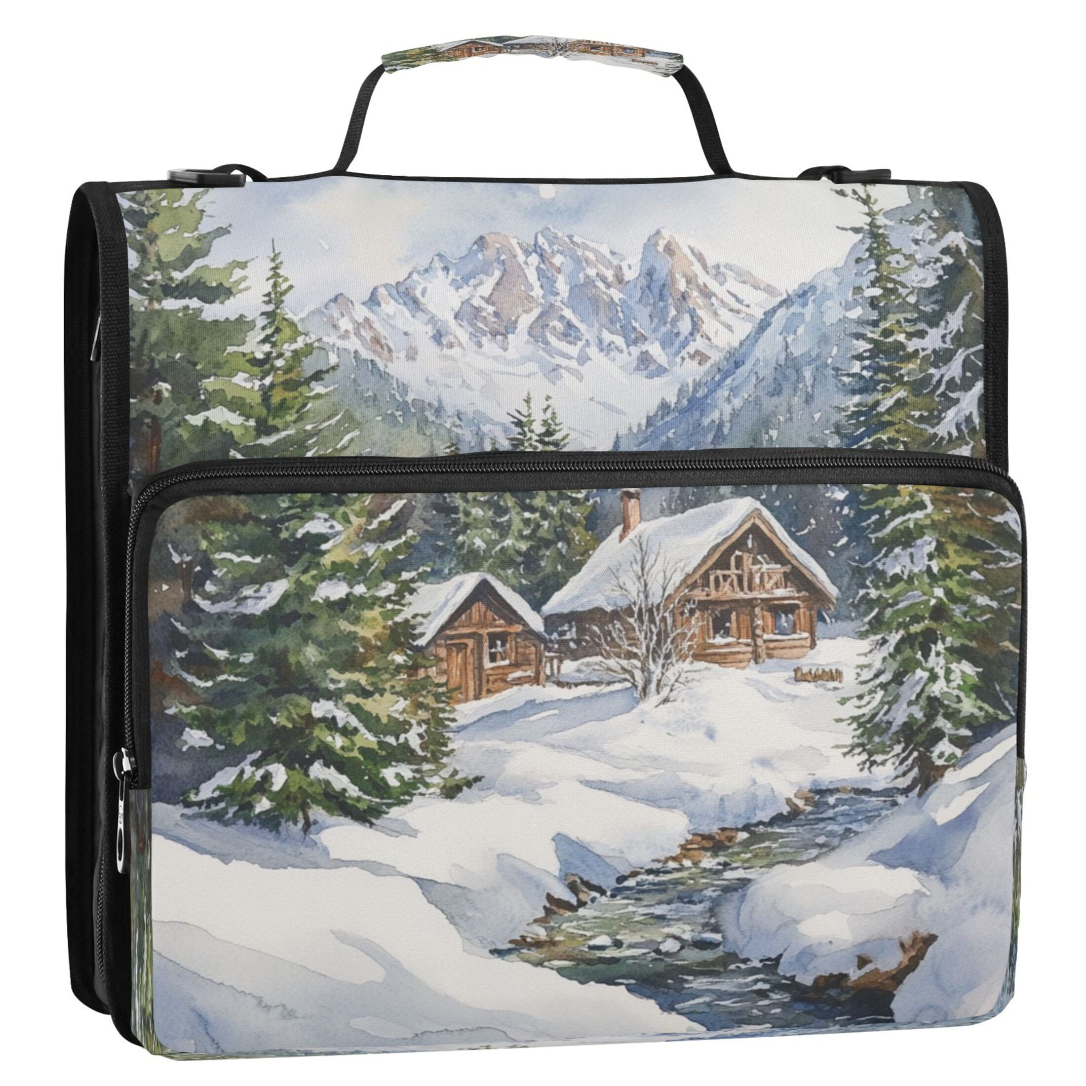 Circular Folder Package 13.6*3.5*12.4 Inches ,Binder Bag，Binder ...