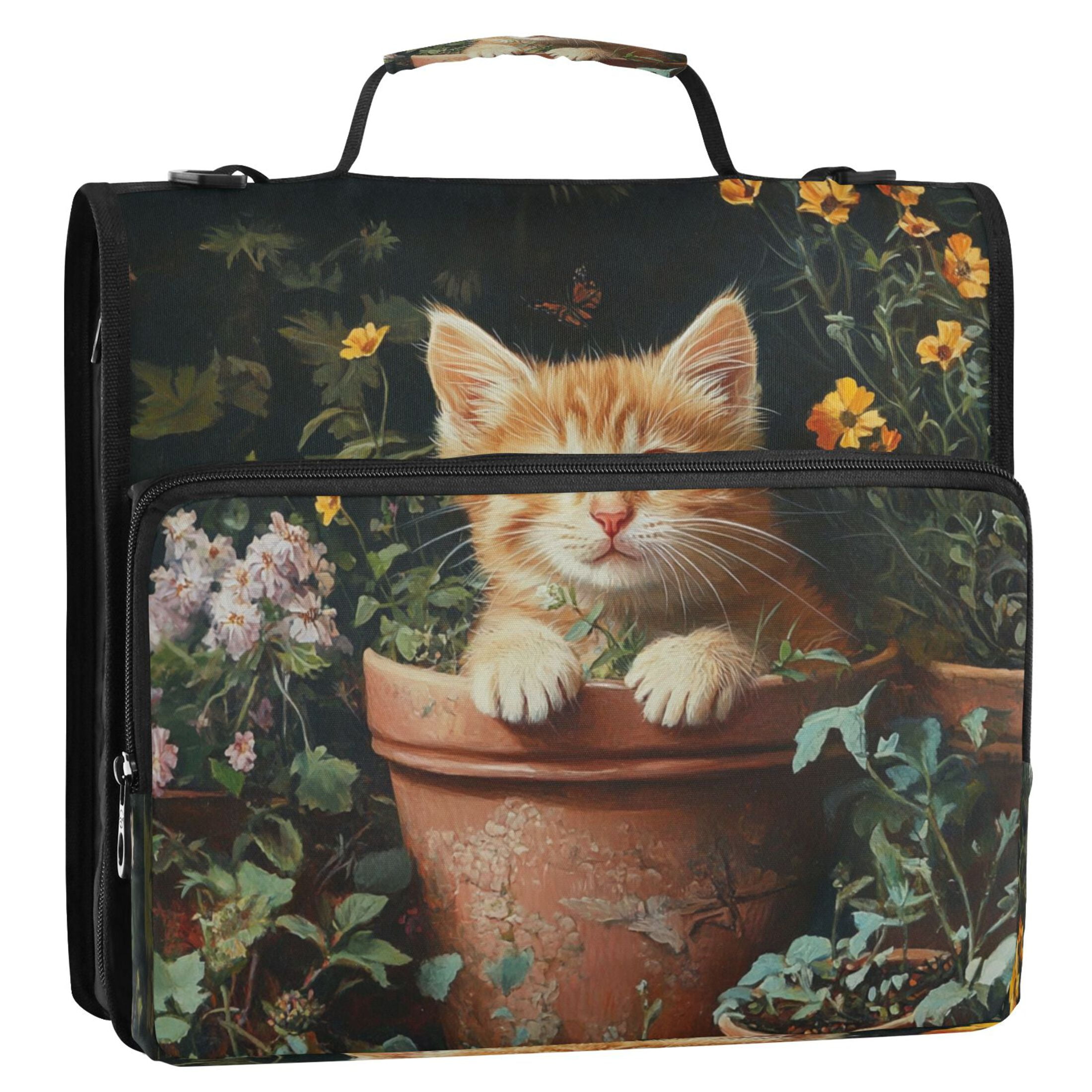 Circular Folder Package 13.6*3.5*12.4 Inches ,Binder Bag，Binder ...