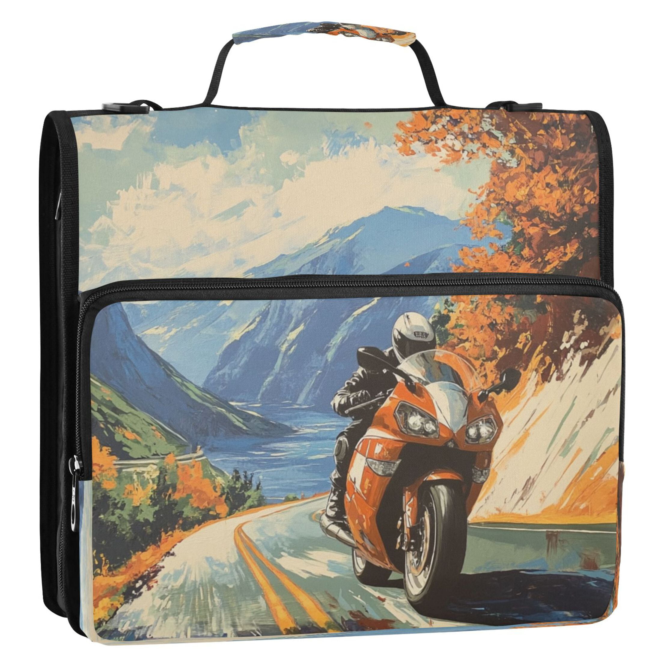 Circular Folder Package 13.6*3.5*12.4 Inches ,Binder Bag，Binder ...
