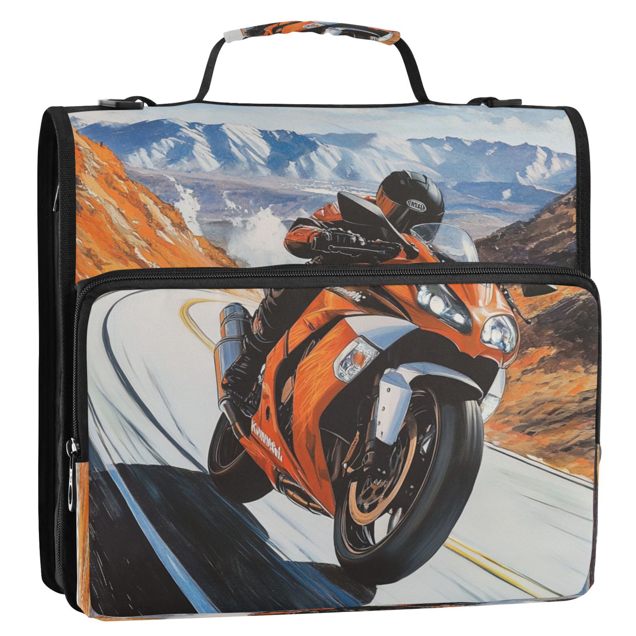 Circular Folder Package 13.6*3.5*12.4 Inches ,Binder Bag，Binder ...