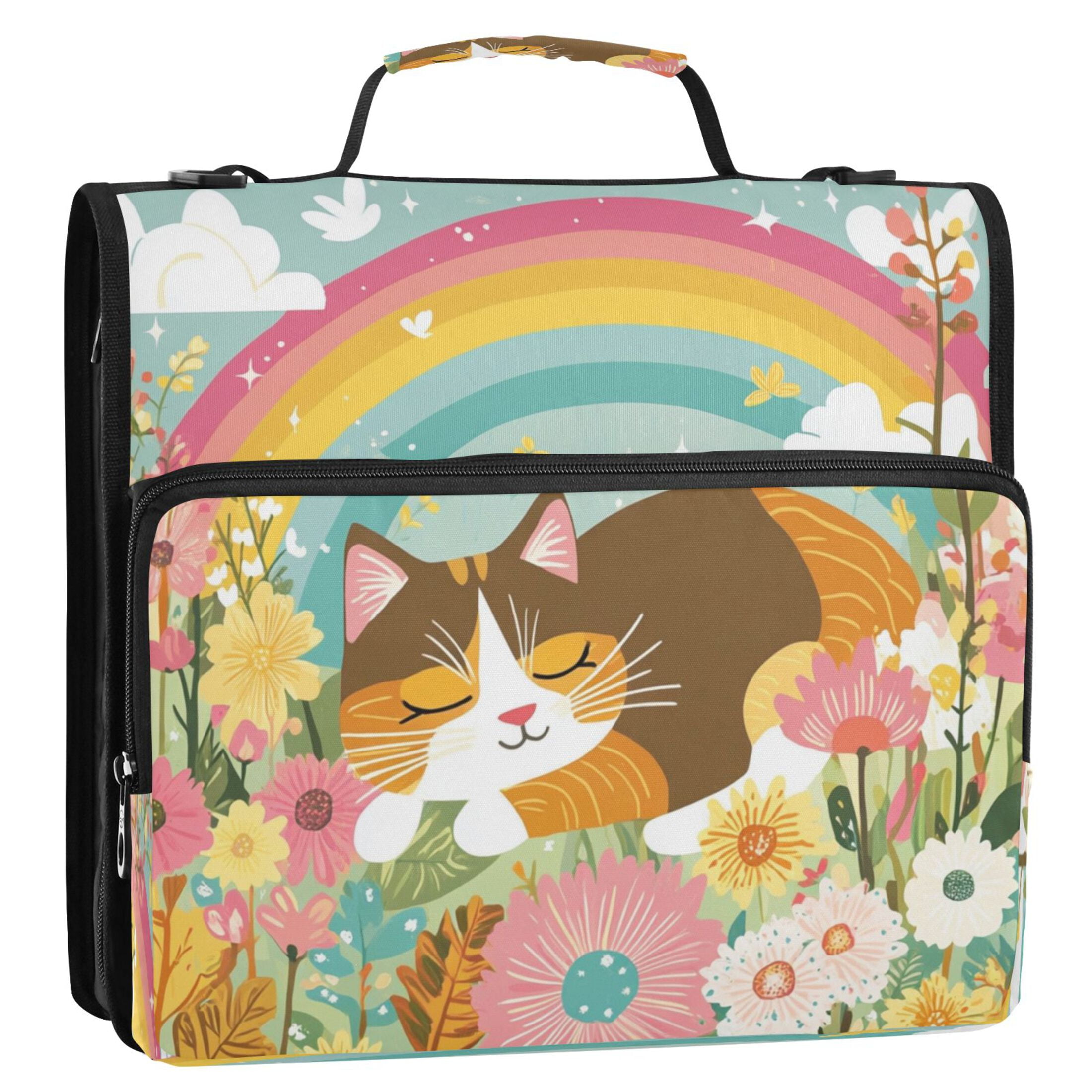 Circular Folder Package 13.6*3.5*12.4 Inches ,Binder Bag，Binder ...