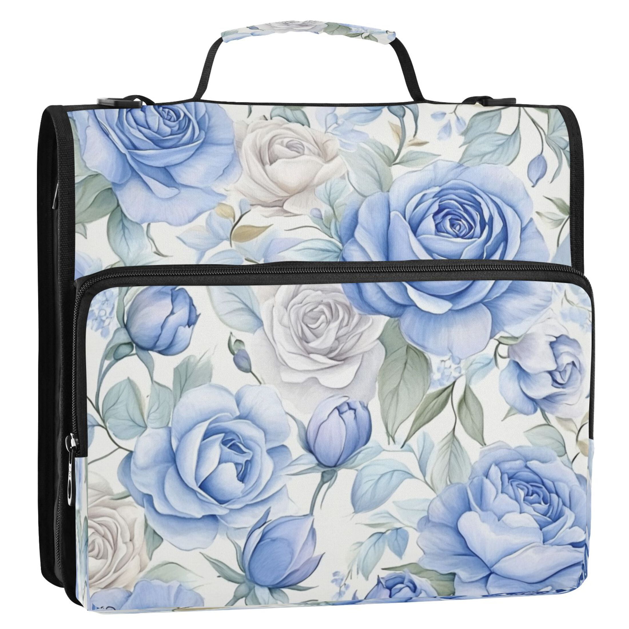 Circular Folder Package 13.6*3.5*12.4 Inches ,Binder Bag，Binder Organizer，Zipper Binder，3 Ring ...