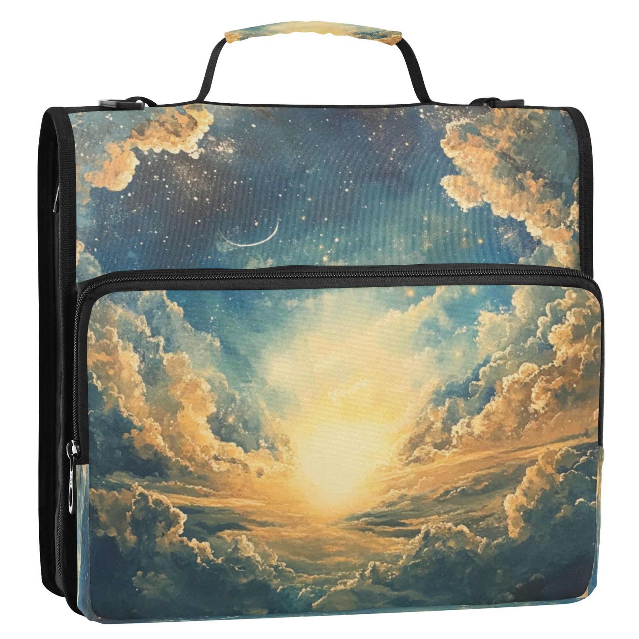 Circular Folder Package 13.6*3.5*12.4 Inches ,Binder Bag，Binder ...