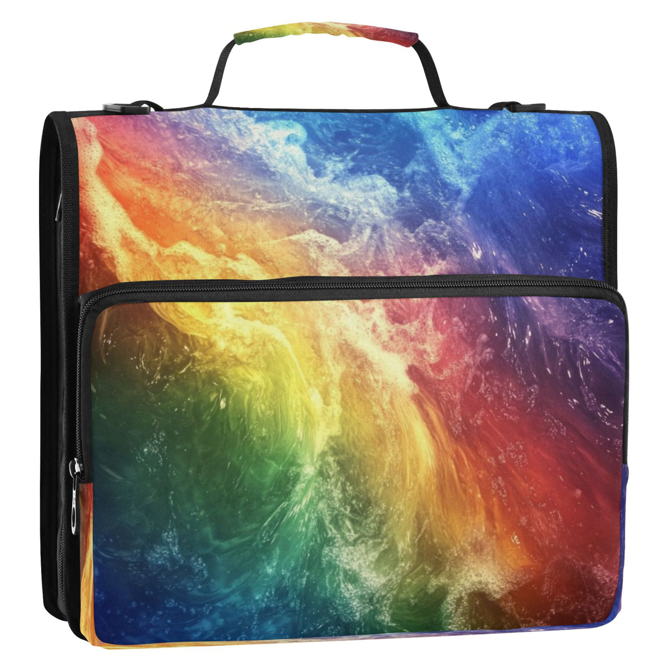 Circular Folder Package 13.6*3.5*12.4 Inches ,Binder Bag，Binder ...