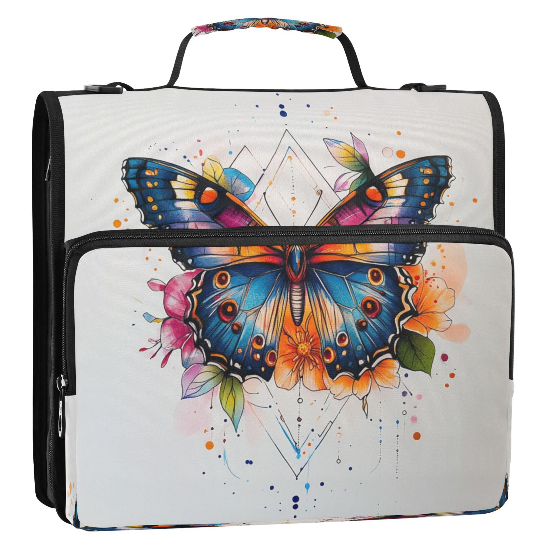 Circular Folder Package 13.6*3.5*12.4 Inches ,Binder Bag，Binder ...