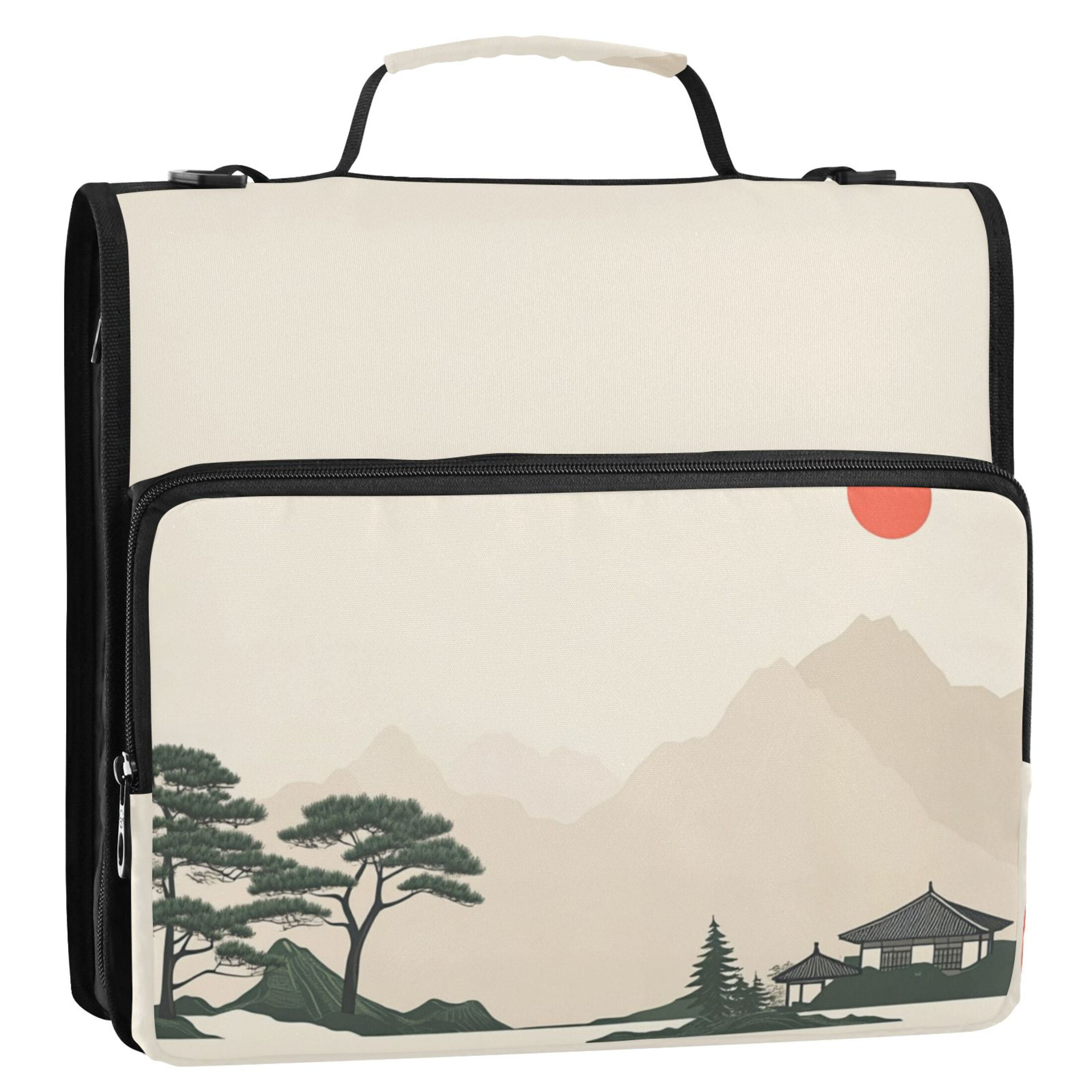 Circular Folder Package 13.6*3.5*12.4 Inches ,Binder Bag，Binder ...