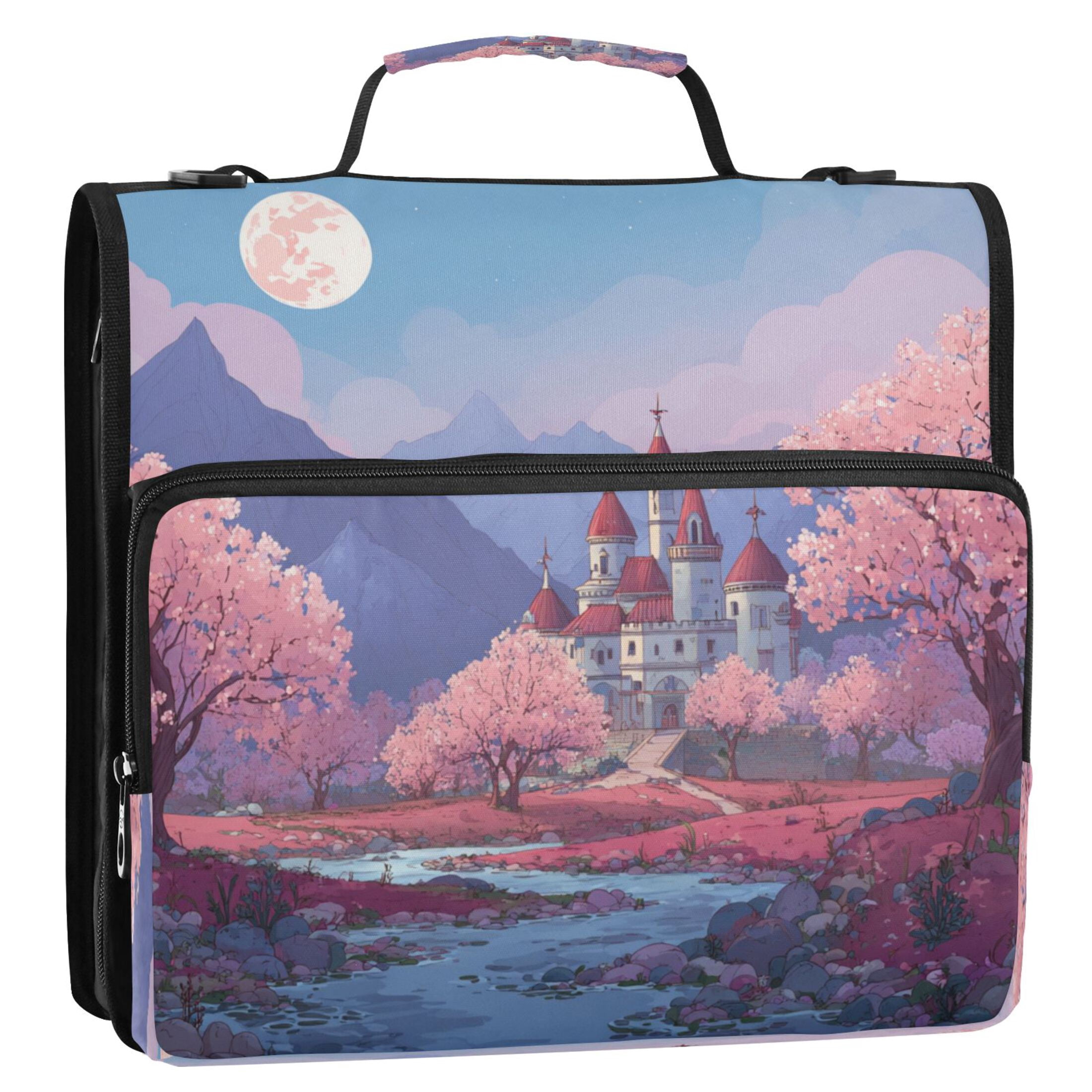 Circular Folder Package 13.6*3.5*12.4 Inches ,Binder Bag，Binder ...