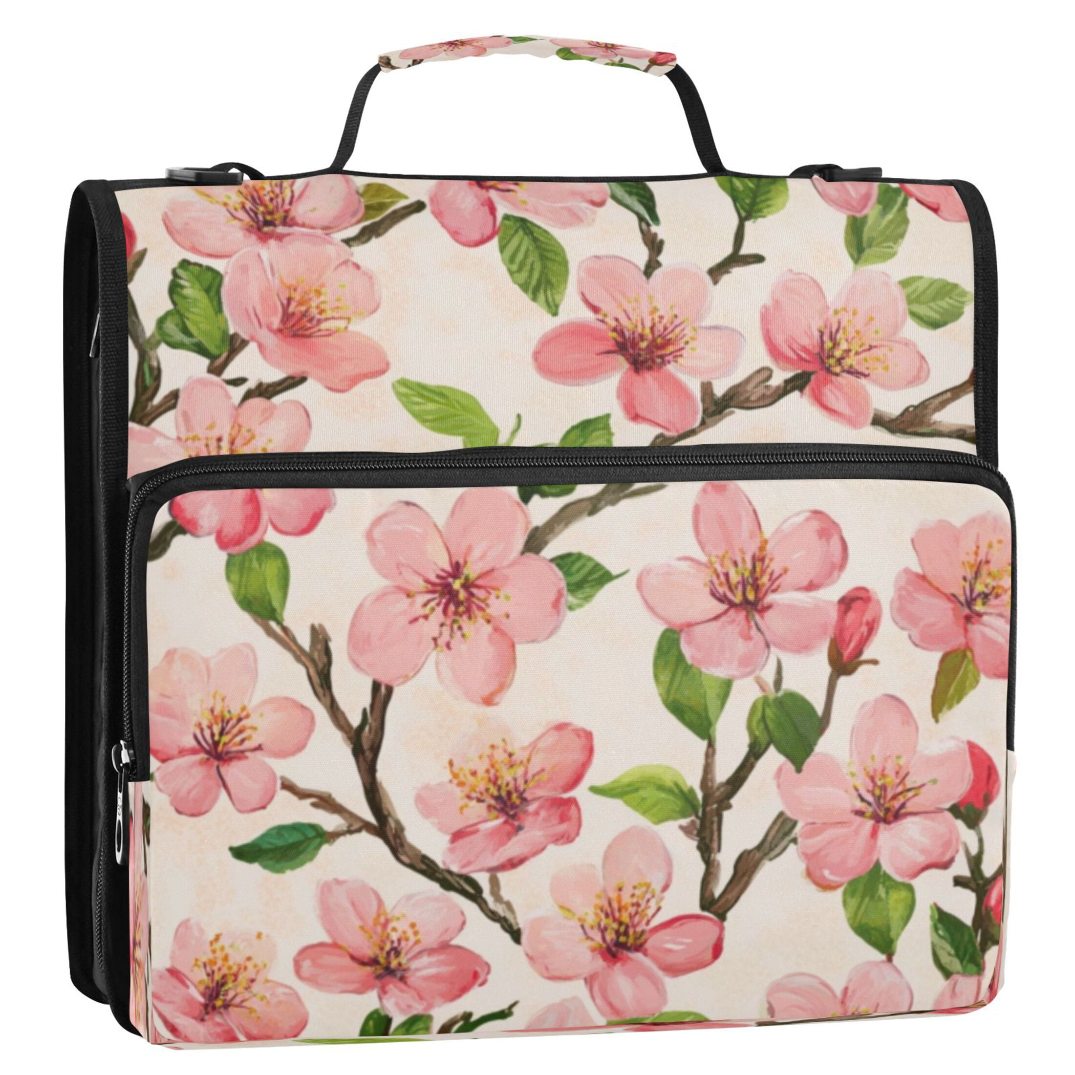 Circular Folder Package 13.6*3.5*12.4 Inches ,Binder Bag，Binder Organizer，Zipper Binder，3 Ring ...