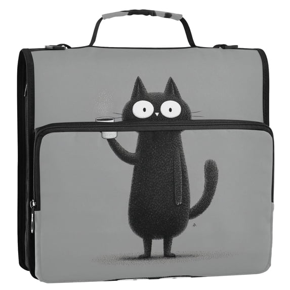 Circular Folder Package 13.6*3.5*12.4 Inches ,Binder Bag，Binder ...
