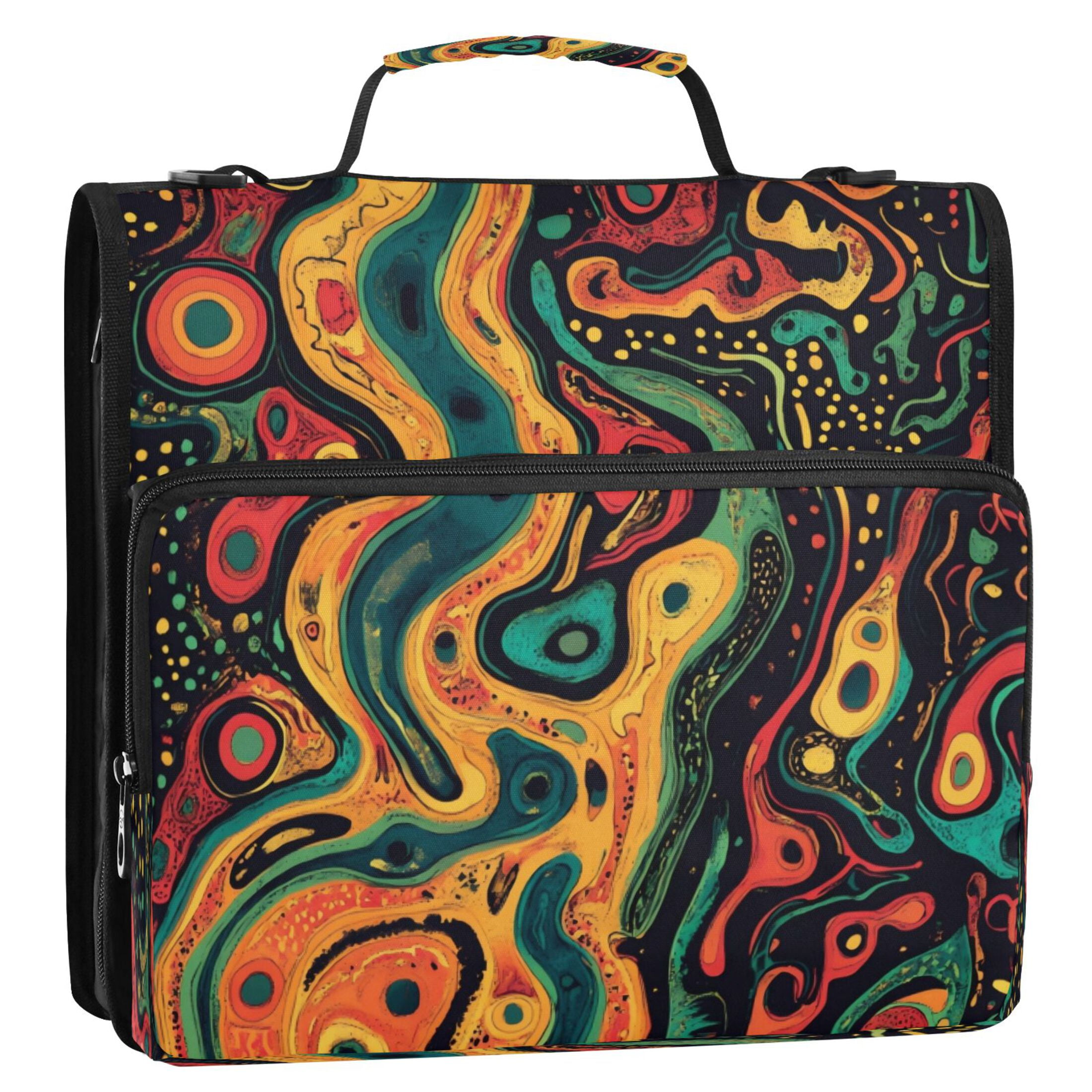 Circular Folder Package 13.6*3.5*12.4 Inches ,Binder Bag，Binder ...