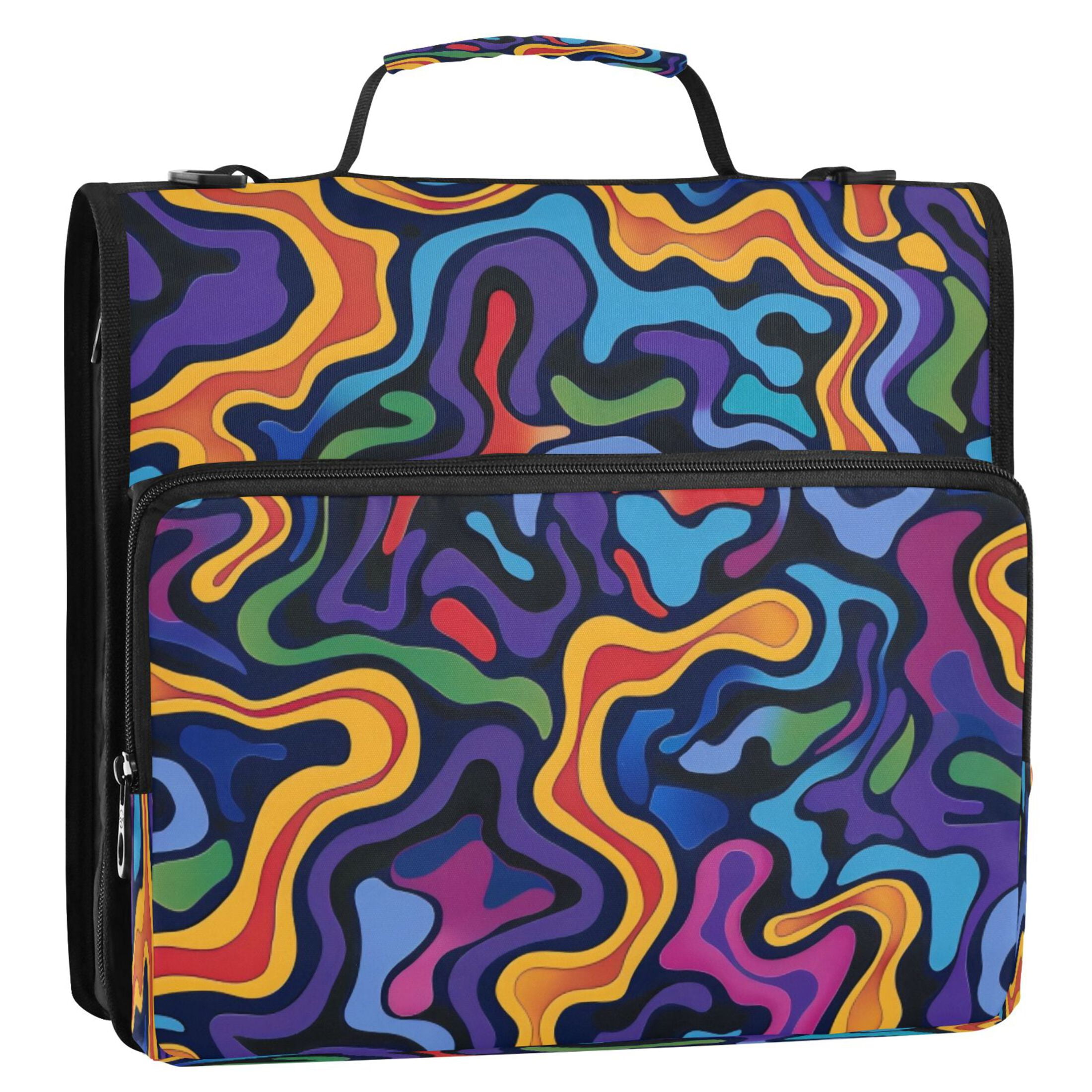 Circular Folder Package 13.6*3.5*12.4 Inches ,Binder Bag，Binder ...