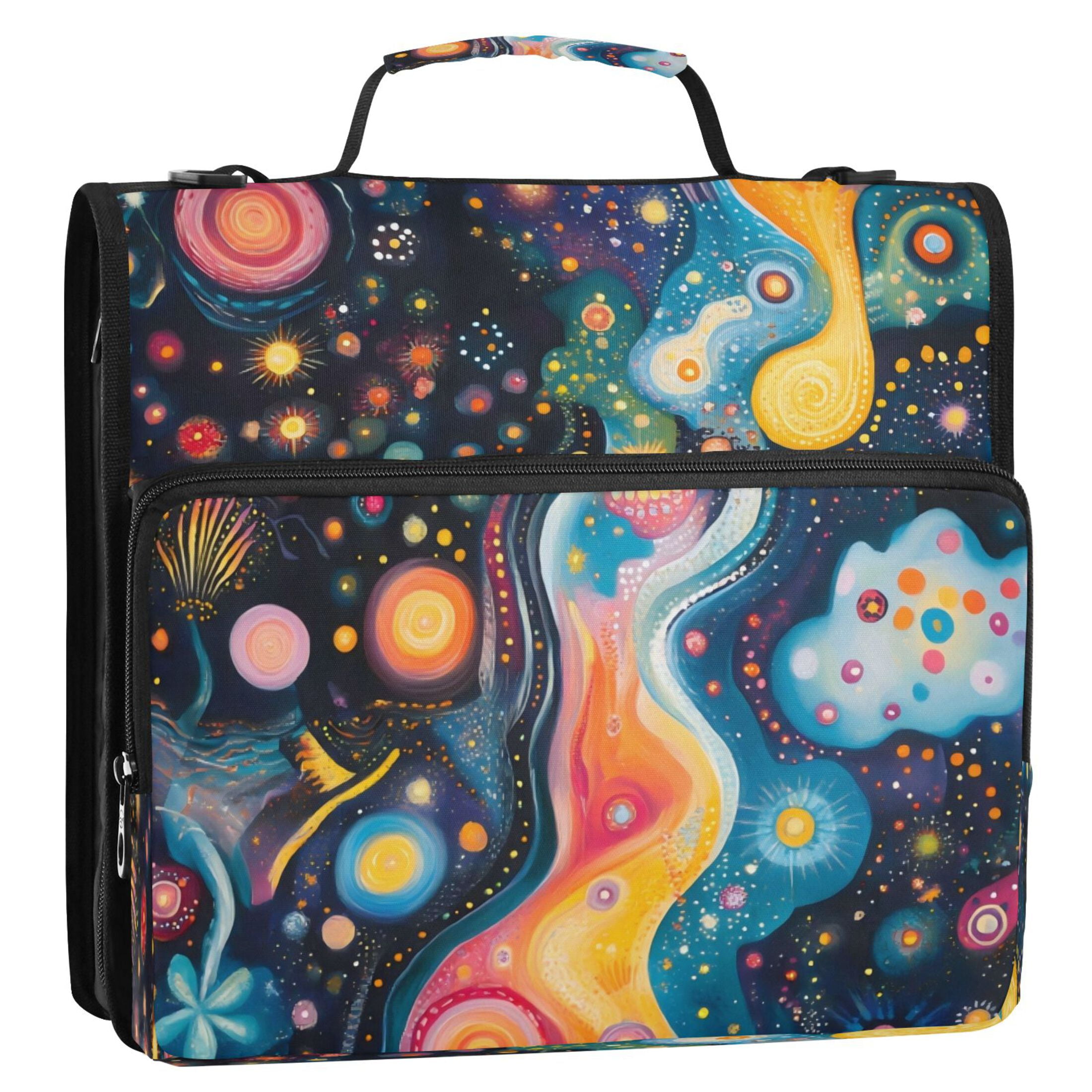 Circular Folder Package 13.6*3.5*12.4 Inches ,Binder Bag，Binder ...