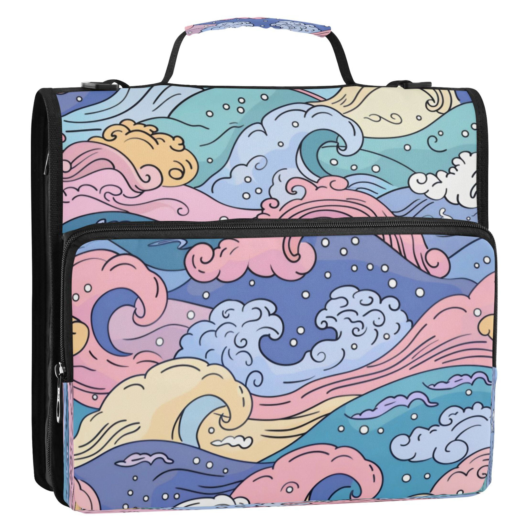 Circular Folder Package 13.6*3.5*12.4 Inches ,Binder Bag，Binder ...