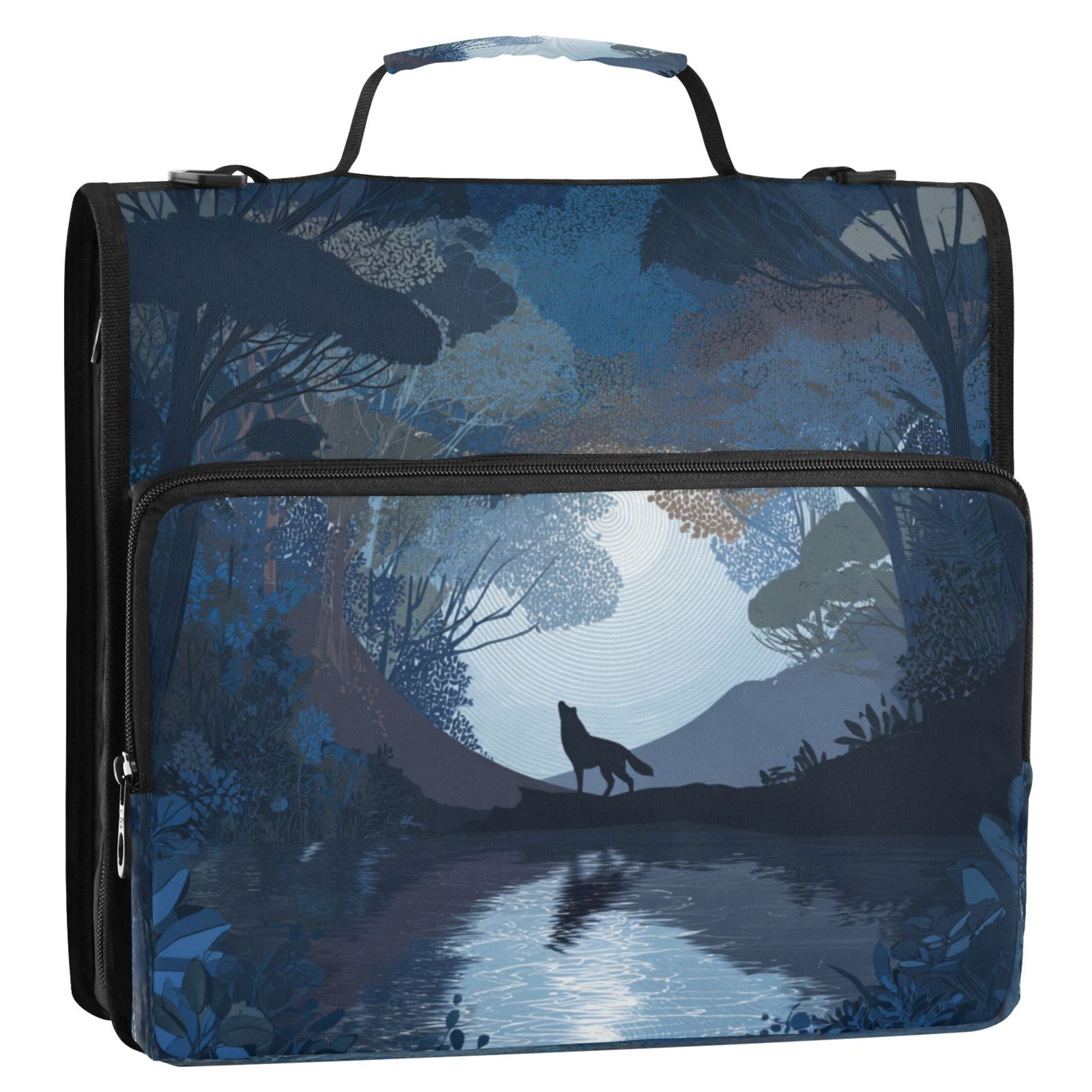 Circular Folder Package 13.6*3.5*12.4 Inches ,Binder Bag，Binder ...