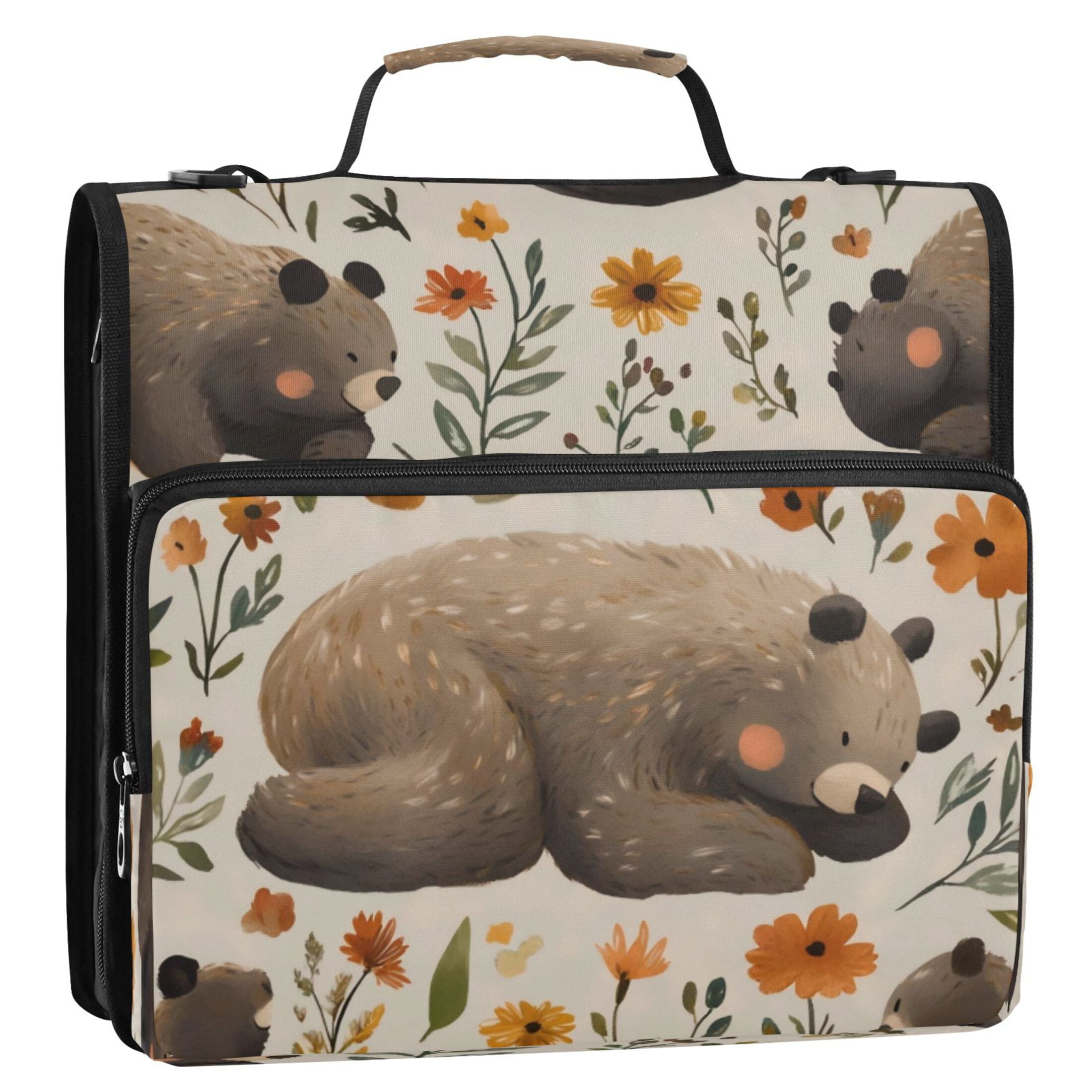 Circular Folder Package 13.6*3.5*12.4 Inches ,Binder Bag，Binder ...
