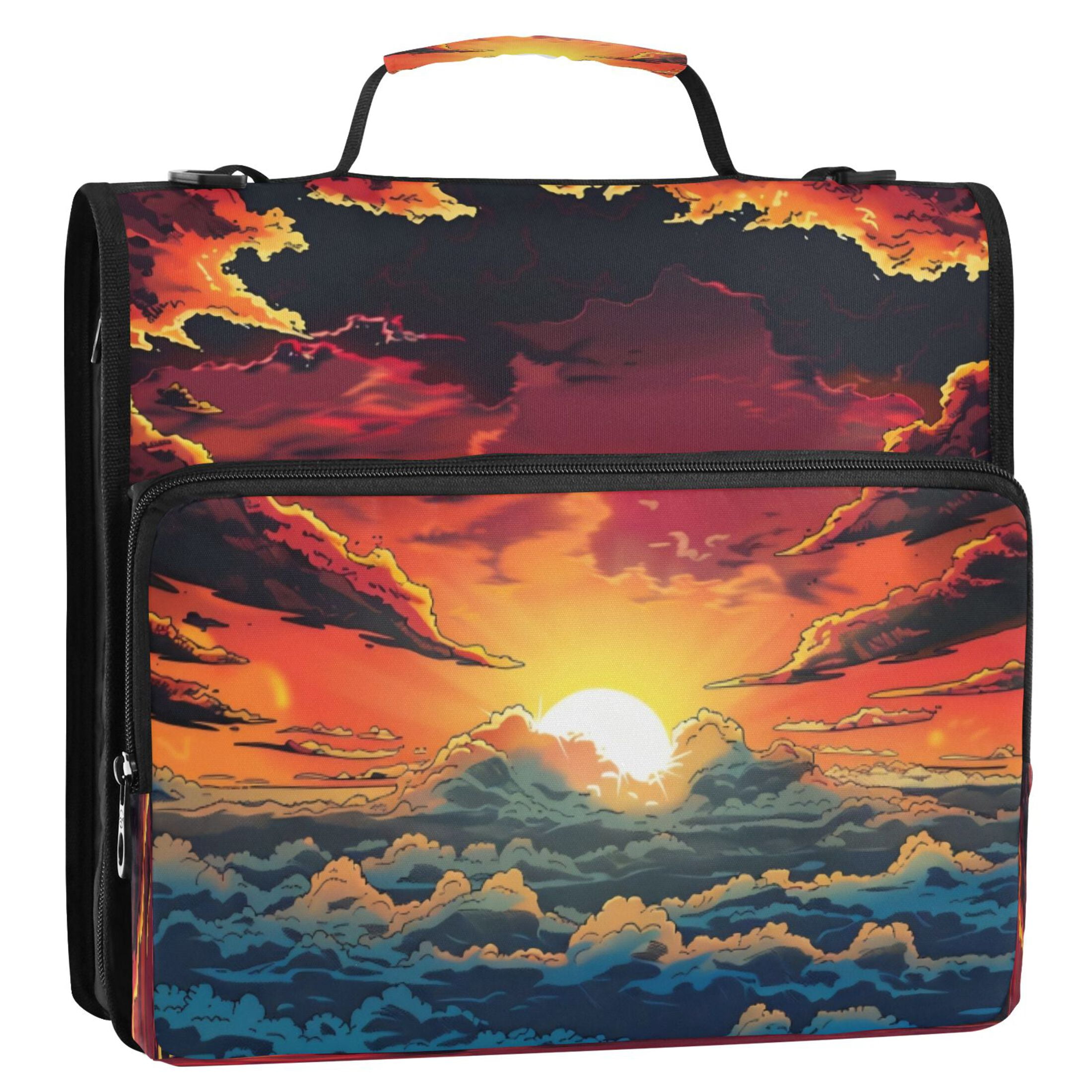 Circular Folder Package 13.6*3.5*12.4 Inches ,Binder Bag，Binder ...