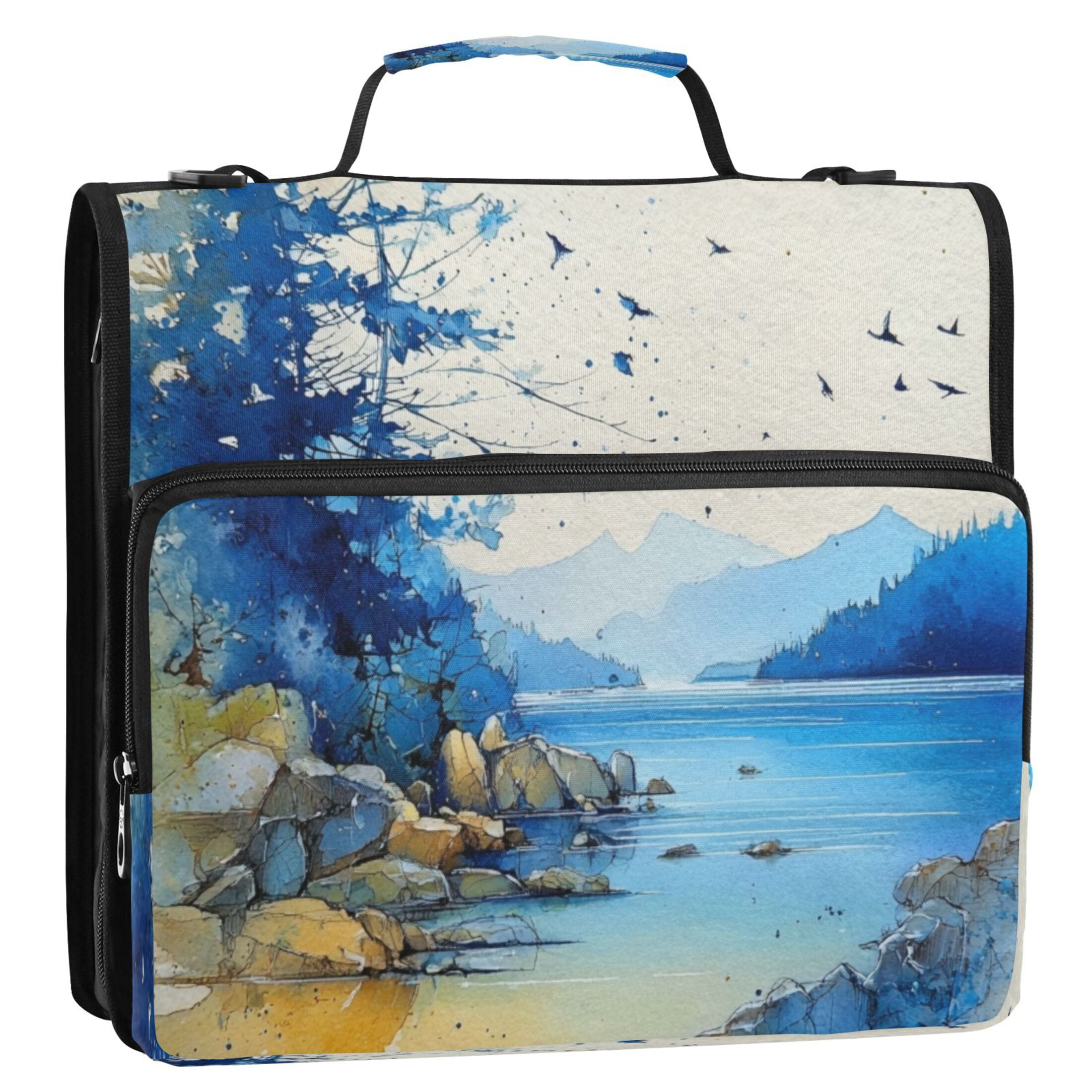 Circular Folder Package 13.6*3.5*12.4 Inches ,Binder Bag，Binder ...