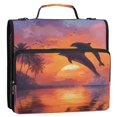 Circular Folder Package 13.6*3.5*12.4 Inches ,Binder Bag，Binder ...