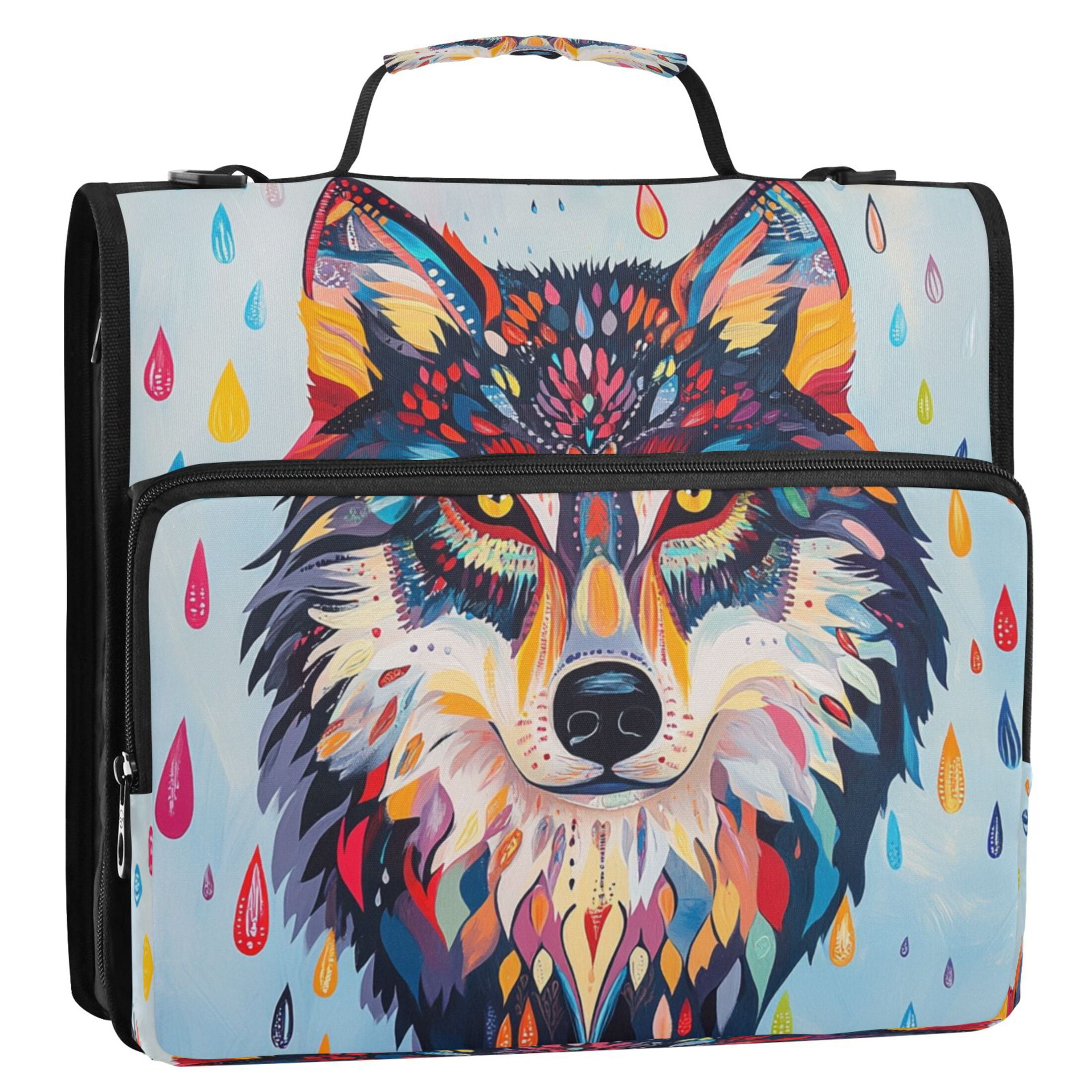 Circular Folder Package 13.6*3.5*12.4 Inches ,Binder Bag，Binder ...