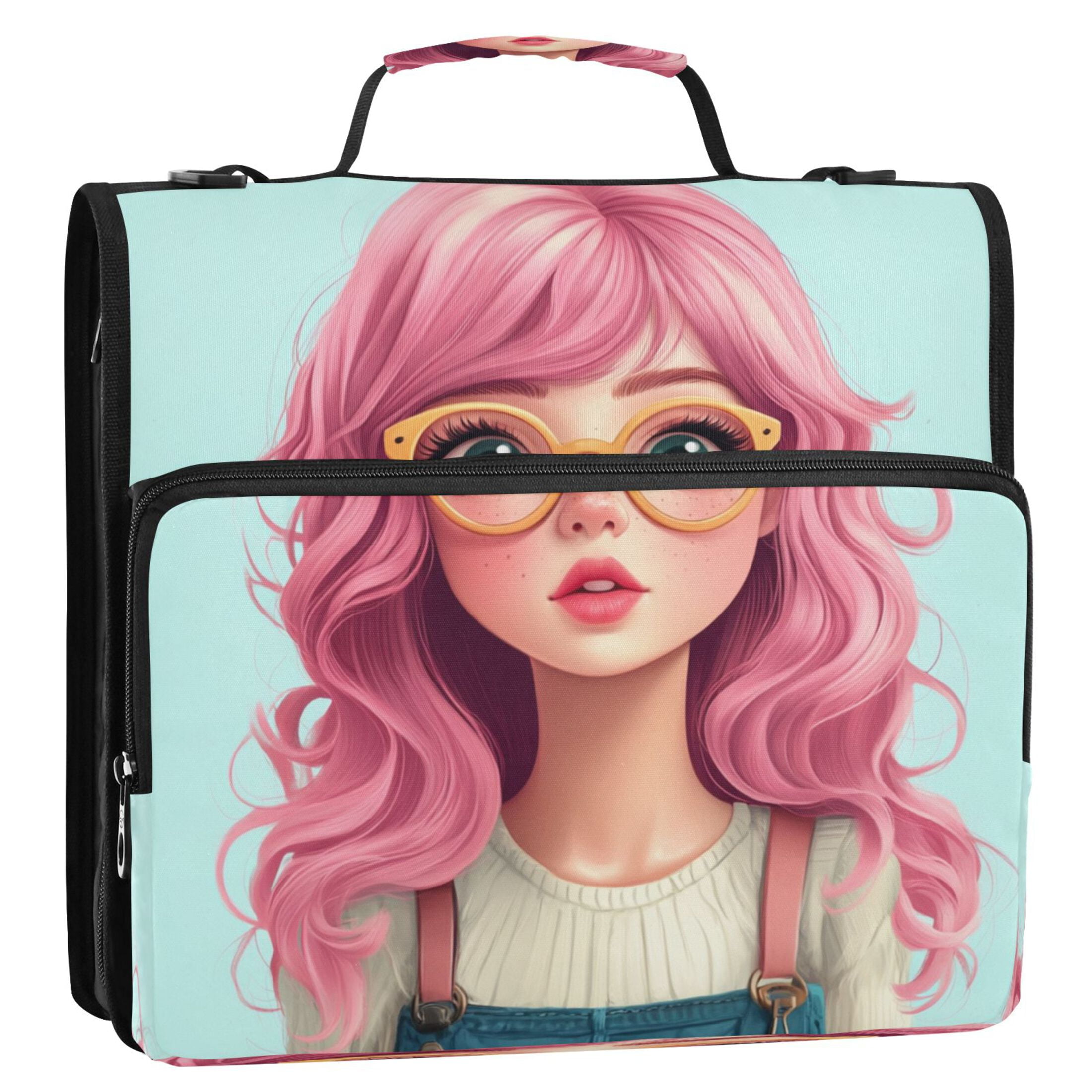 Circular Folder Package 13.6*3.5*12.4 Inches ,Binder Bag，Binder ...