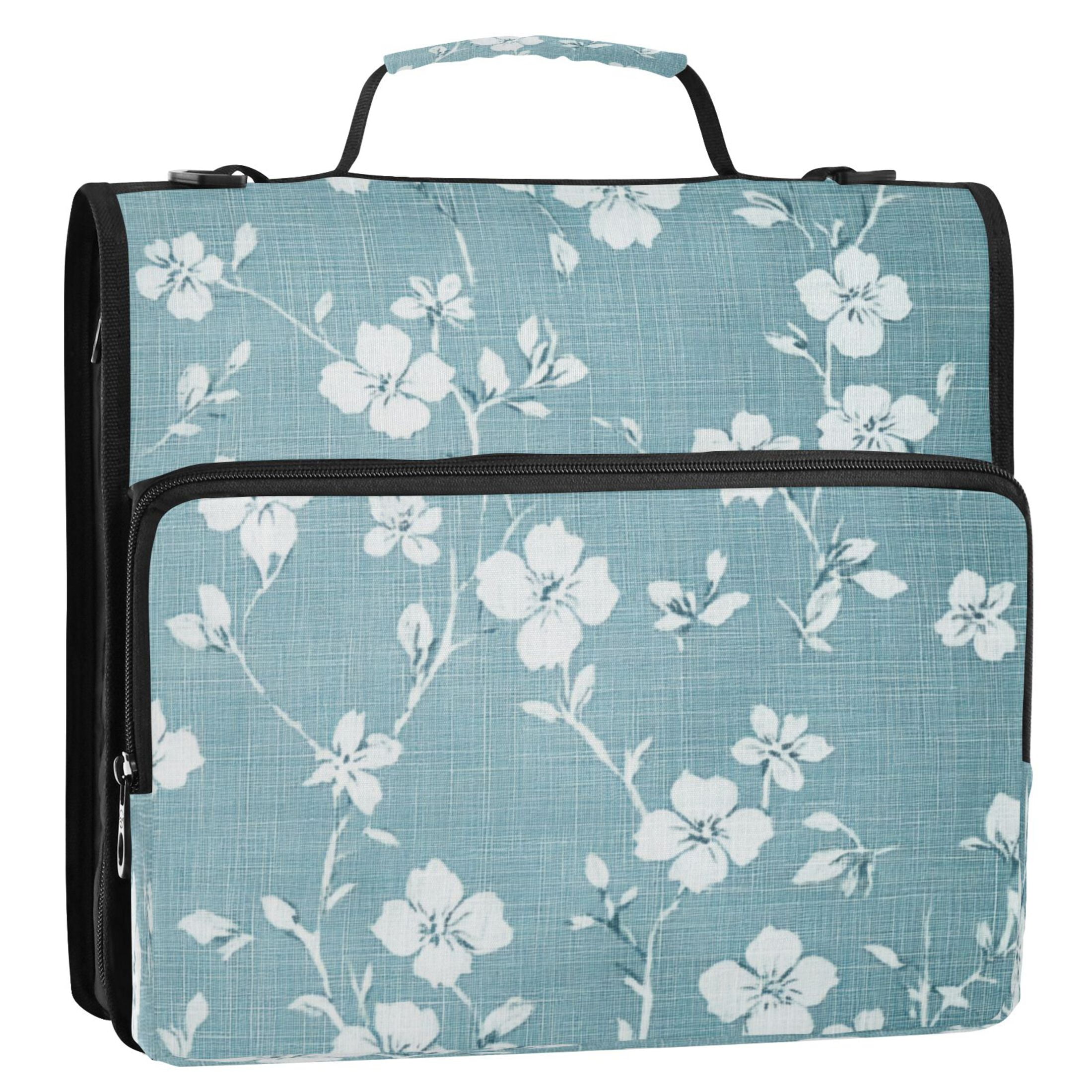 Circular Folder Package 13.6*3.5*12.4 Inches ,Binder Bag，Binder Organizer，Zipper Binder，3 Ring ...