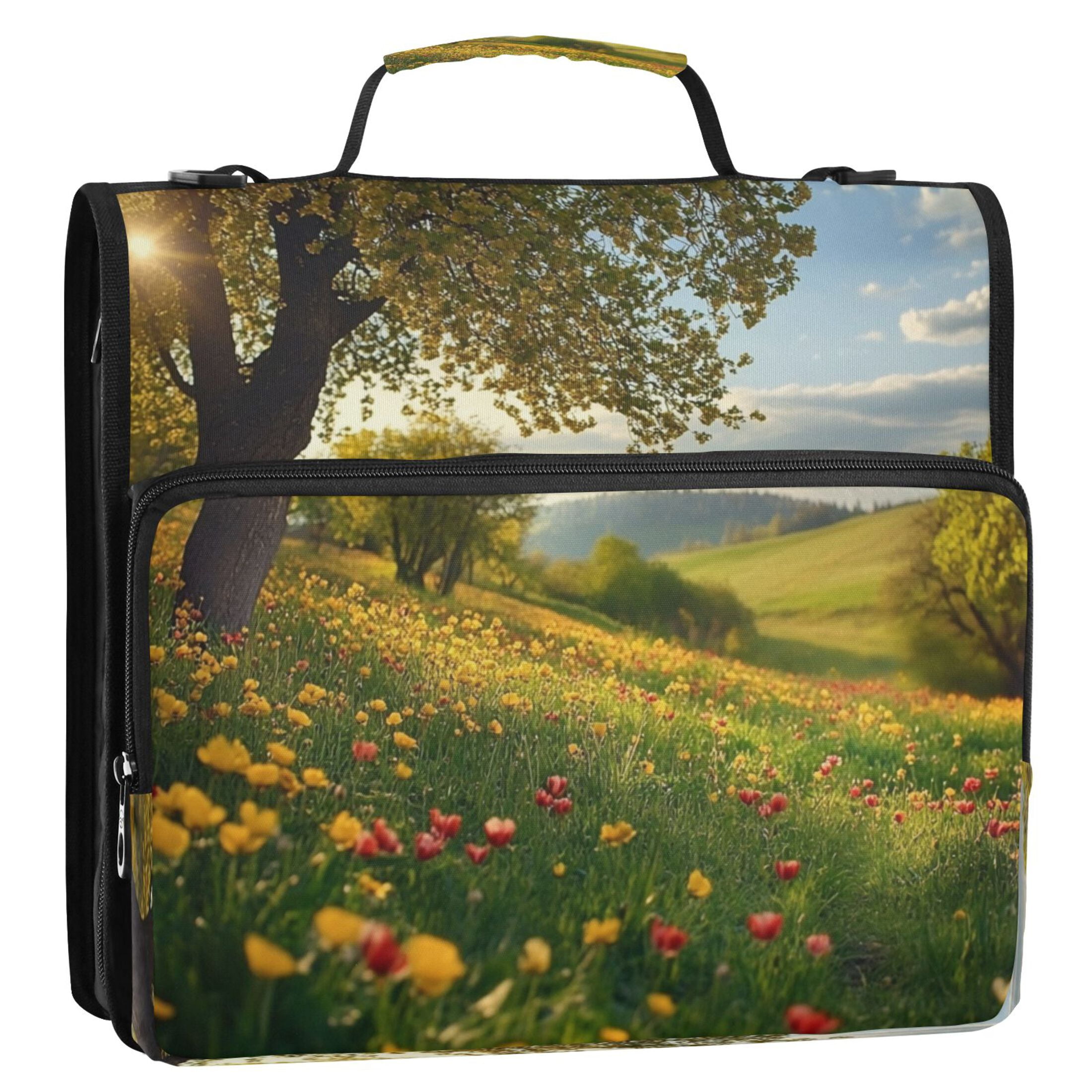 Circular Folder Package 13.6*3.5*12.4 Inches ,Binder Bag，Binder ...