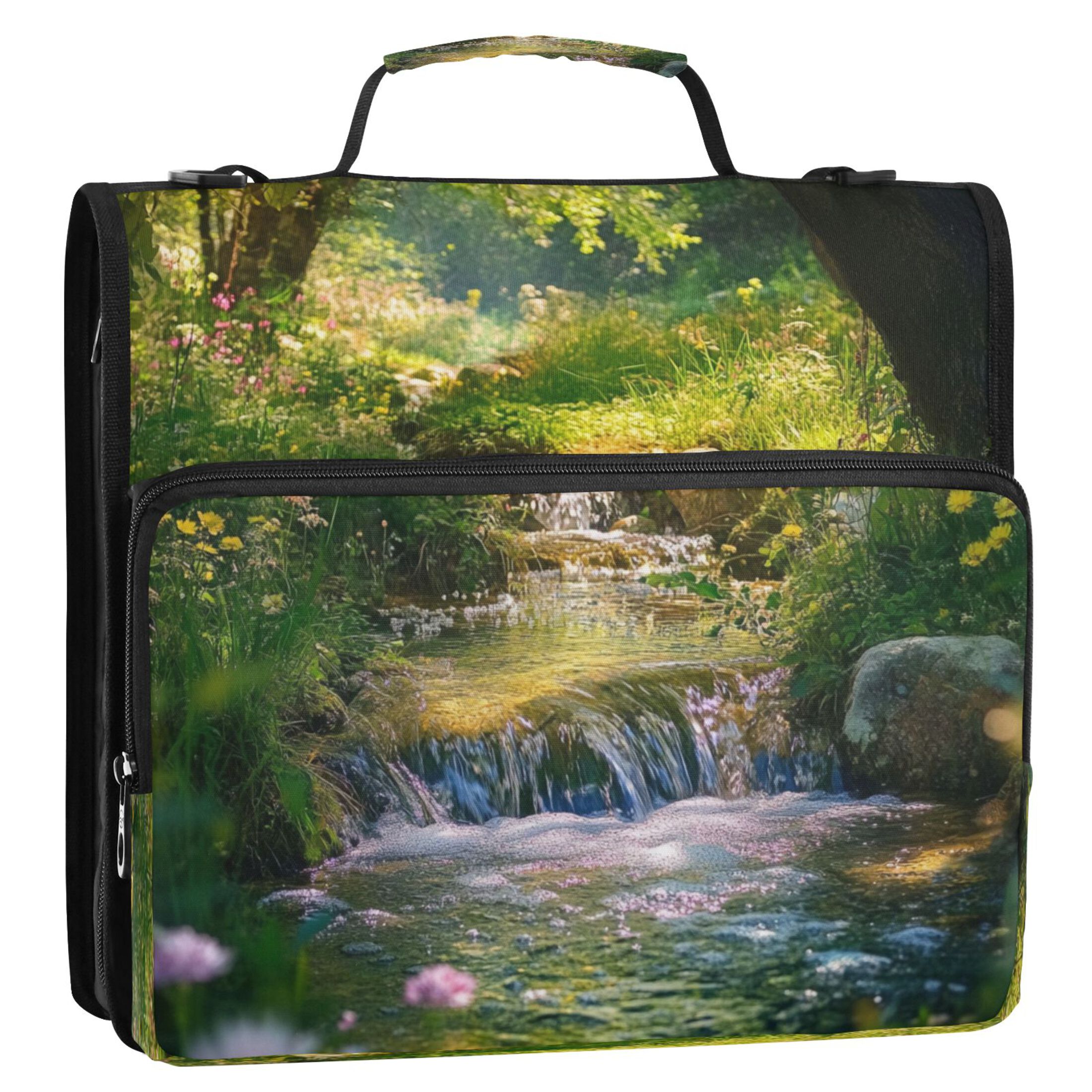 Circular Folder Package 13.6*3.5*12.4 Inches ,Binder Bag，Binder ...