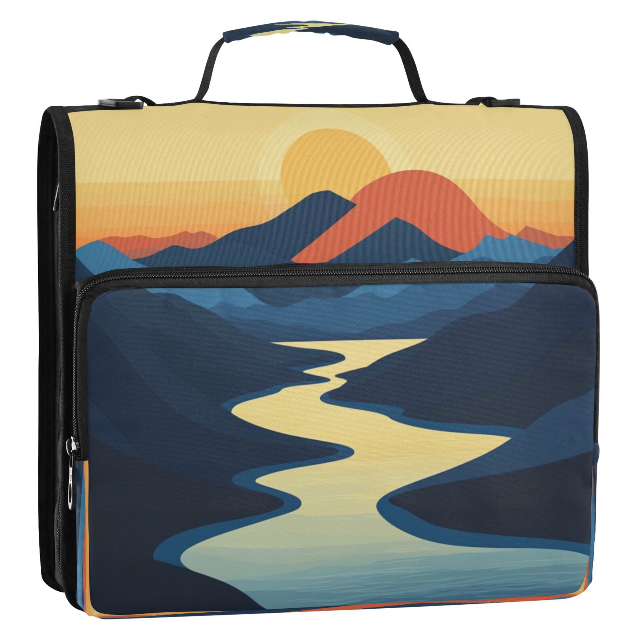 Circular Folder Package 13.6*3.5*12.4 Inches ,Binder Bag，Binder ...