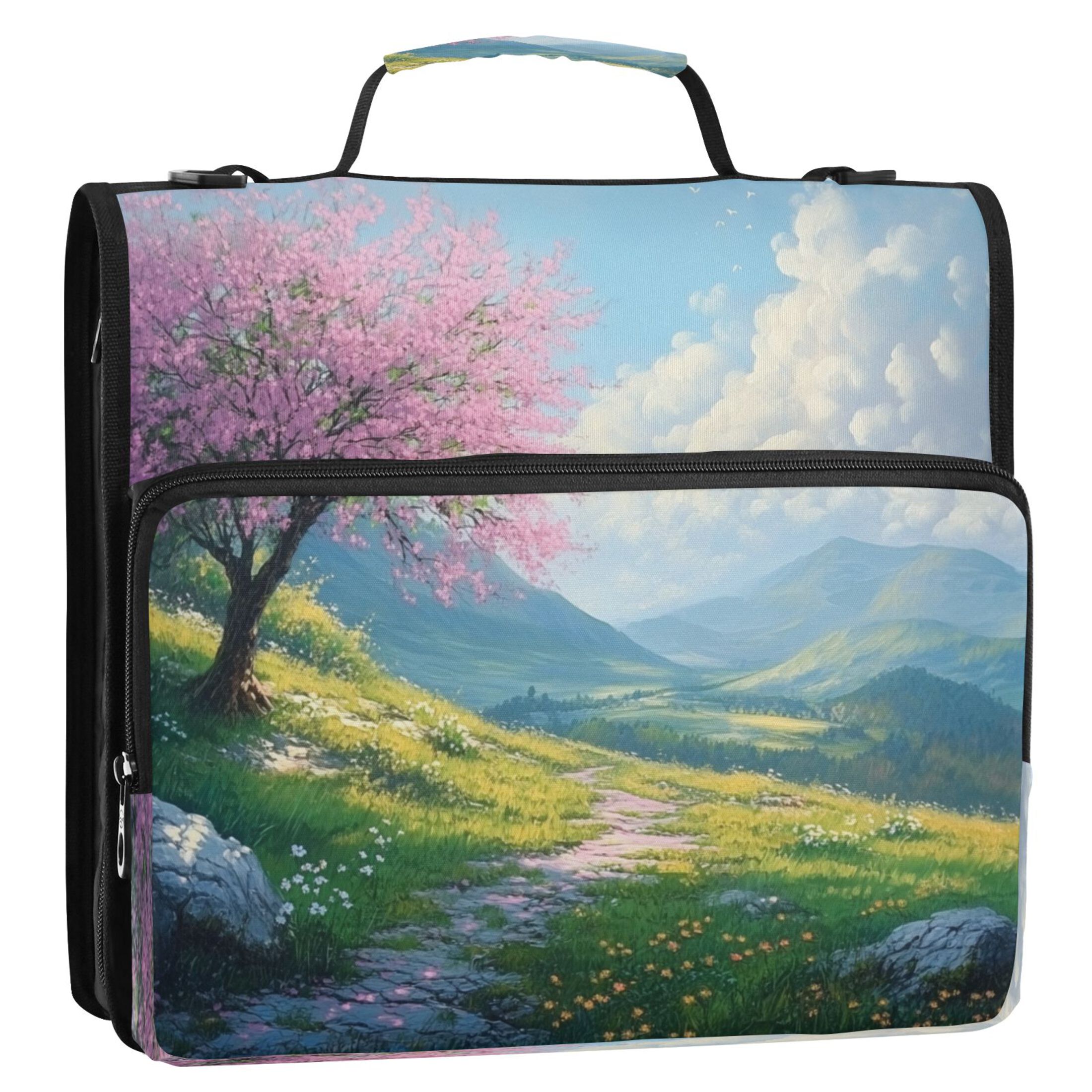 Circular Folder Package 13.6*3.5*12.4 Inches ,Binder Bag，Binder ...