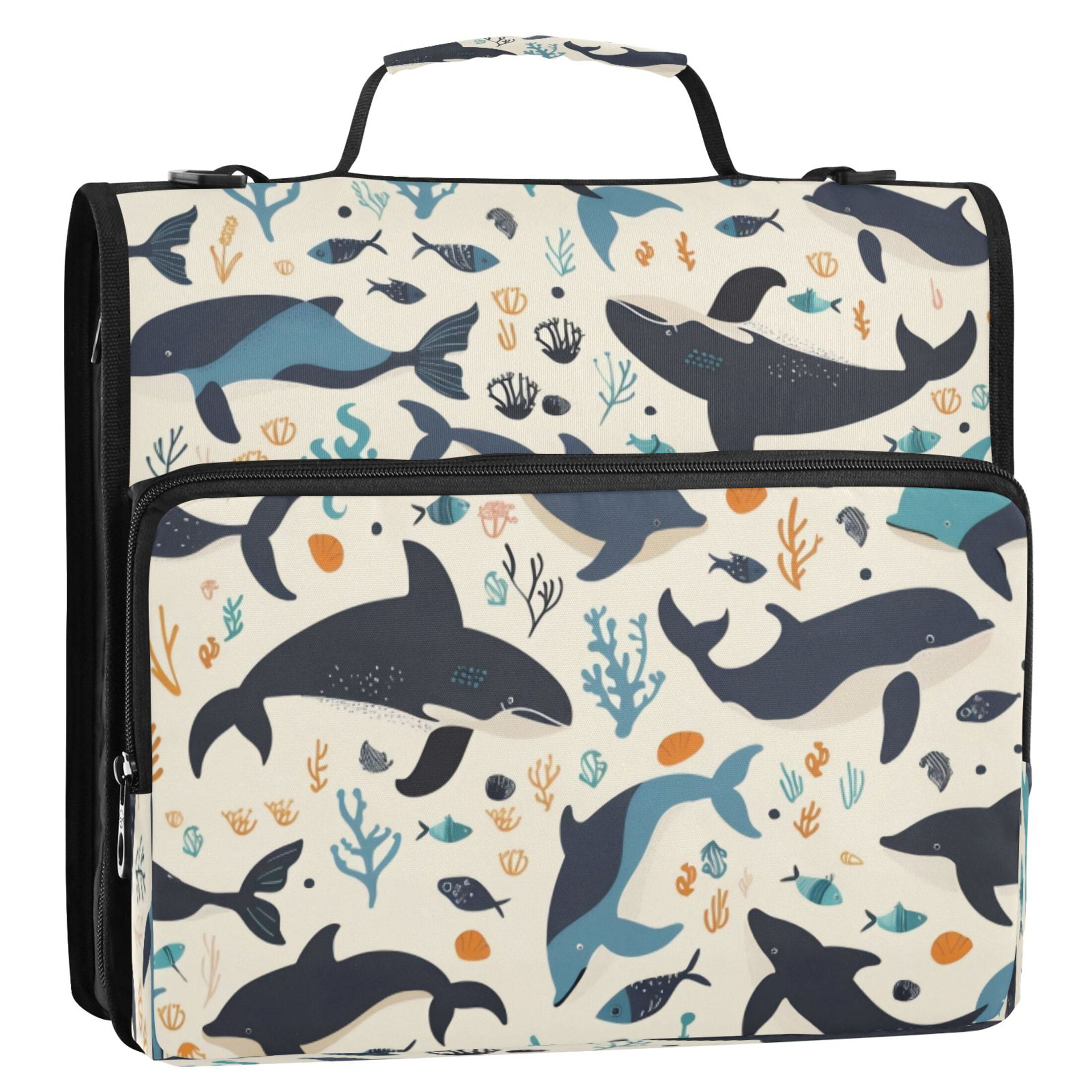 Circular Folder Package 13.6*3.5*12.4 Inches ,Binder Bag，Binder ...