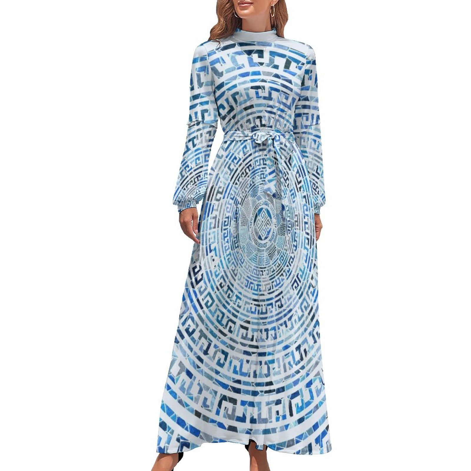 Circular Greek Meander Pattern - Walmart.com