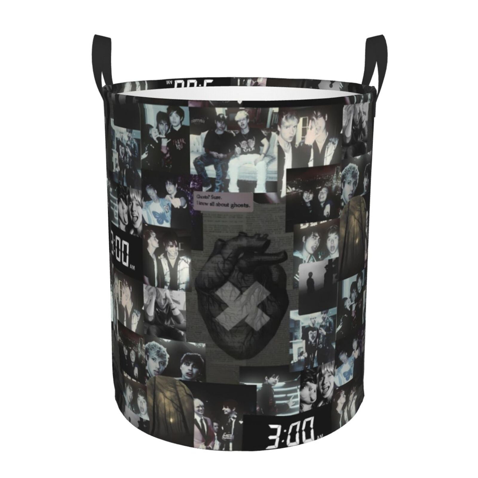 Circular Hamper Sam and Colby XPLR With Handle Storage Basket Circular ...